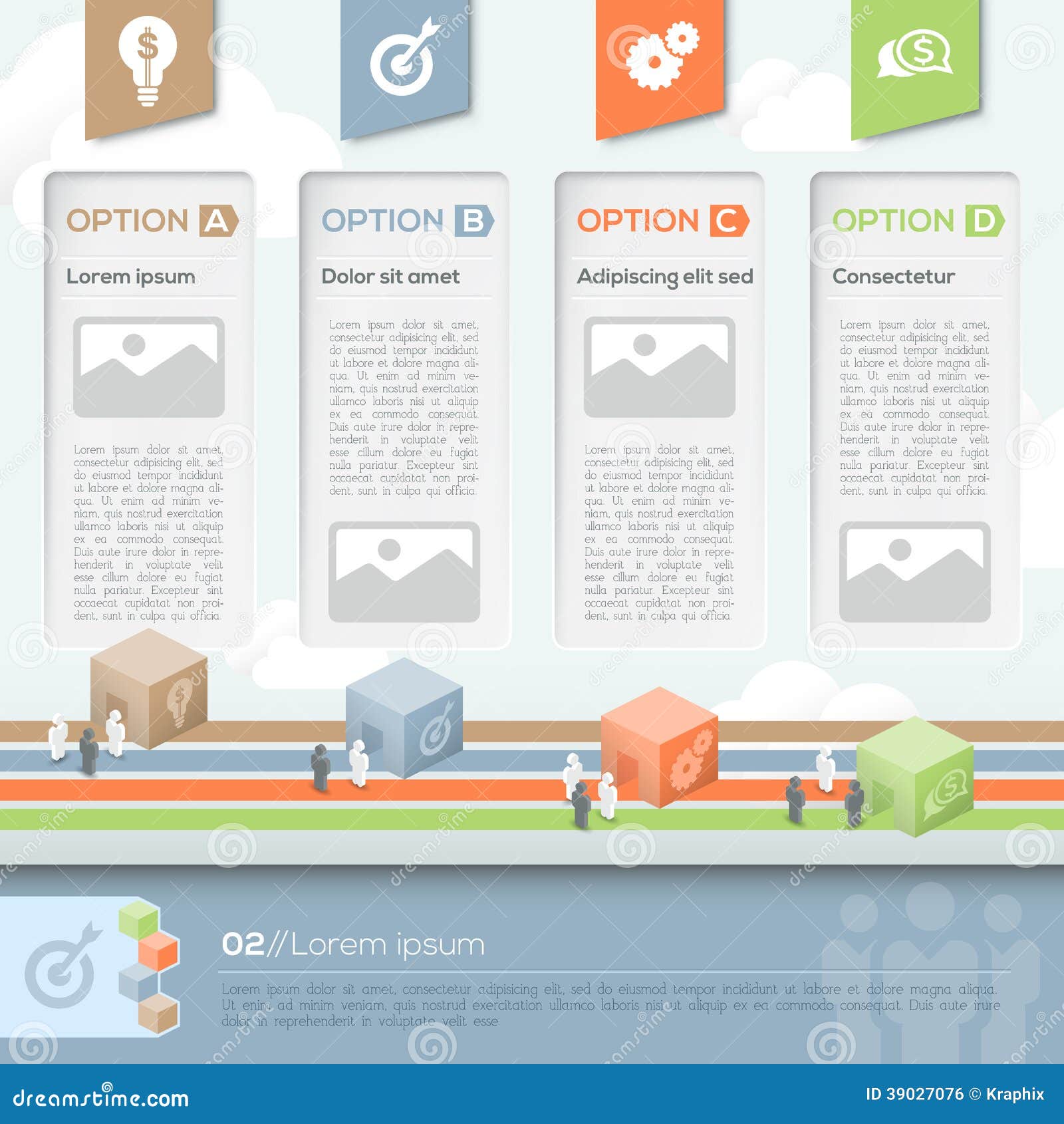 Business Design Template Layout Stock Vector - Illustration of ...