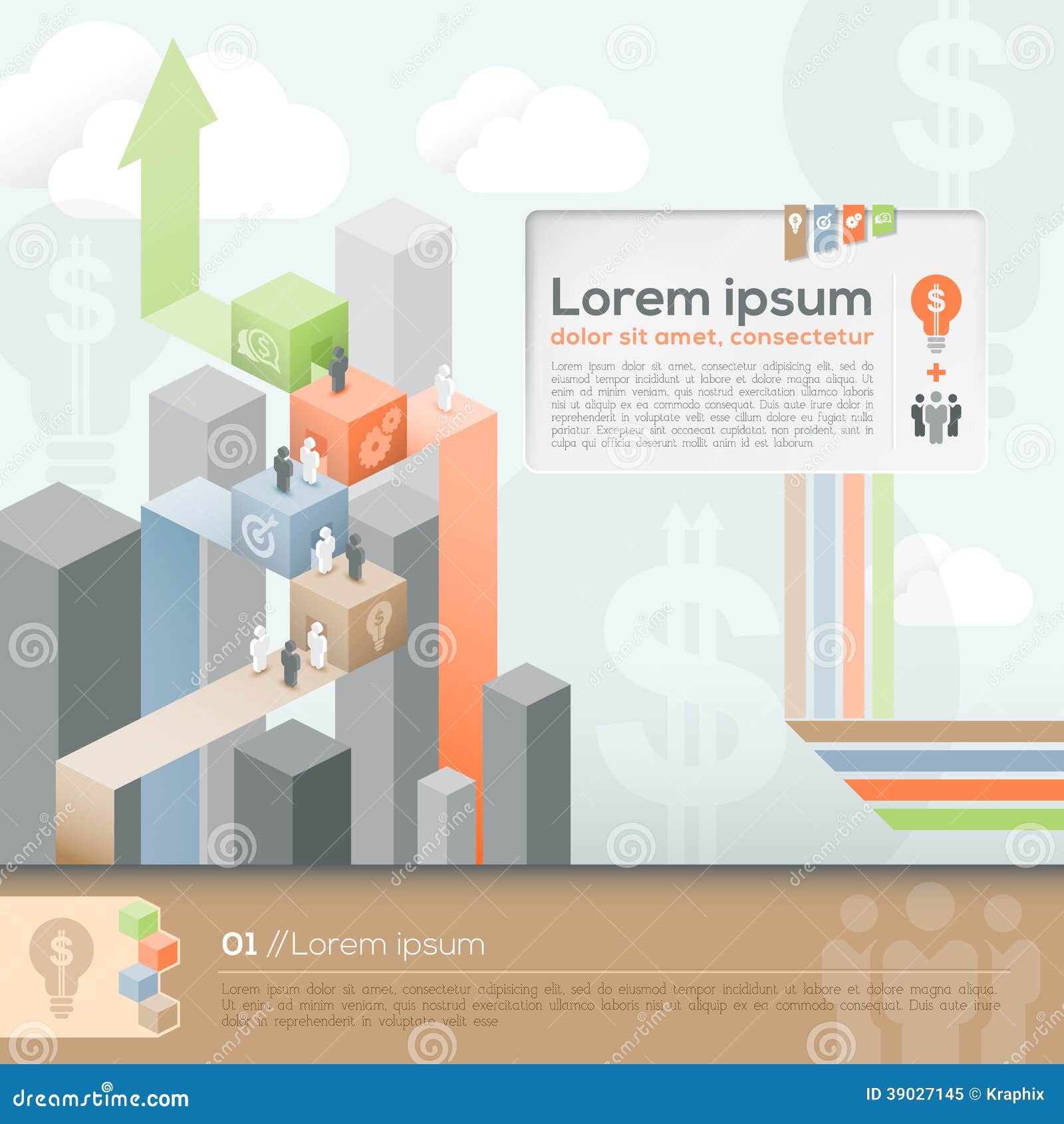 Business Design Template Layout Stock Vector - Illustration of creative ...