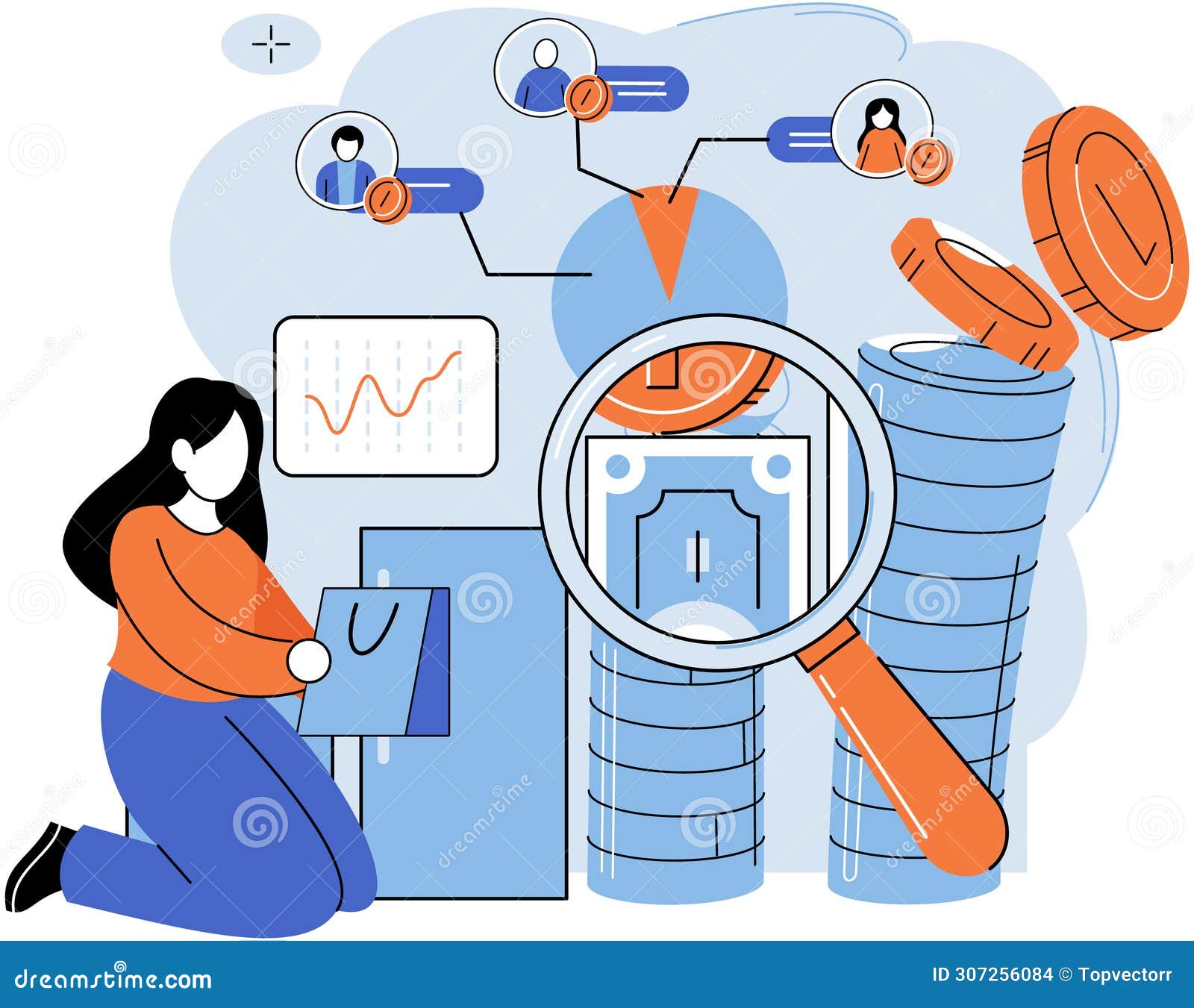 Business Development. Business Concept Illustrations Capture Essence ...