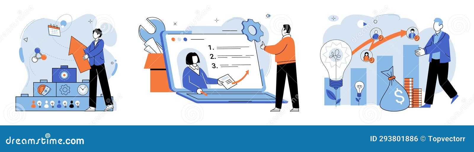 Business Development. Business Concept Illustrations Convey Intricate Ideas Effectively Stock ...