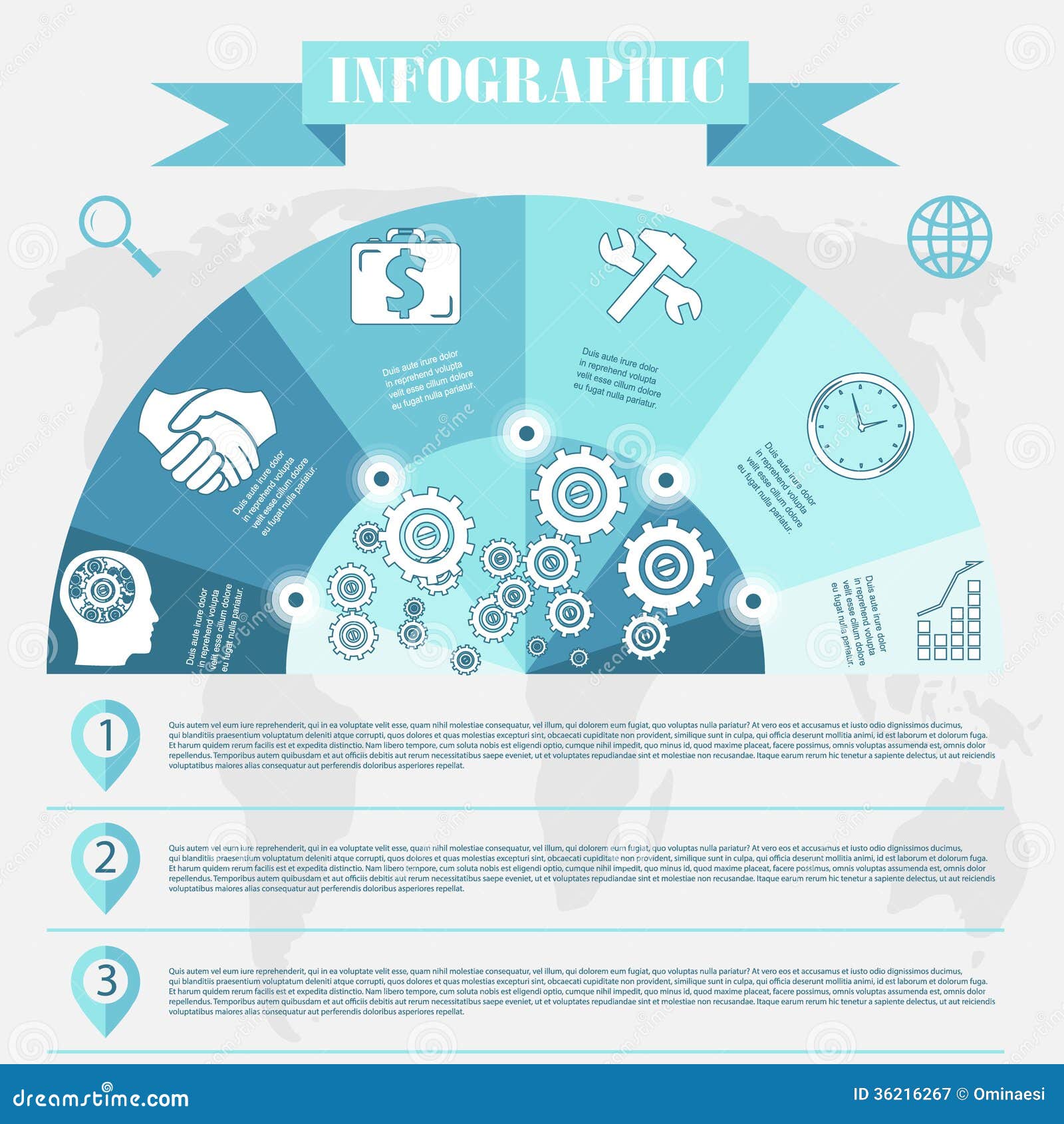 Business Development Infographics Vector Stock Vector - Illustration of ...