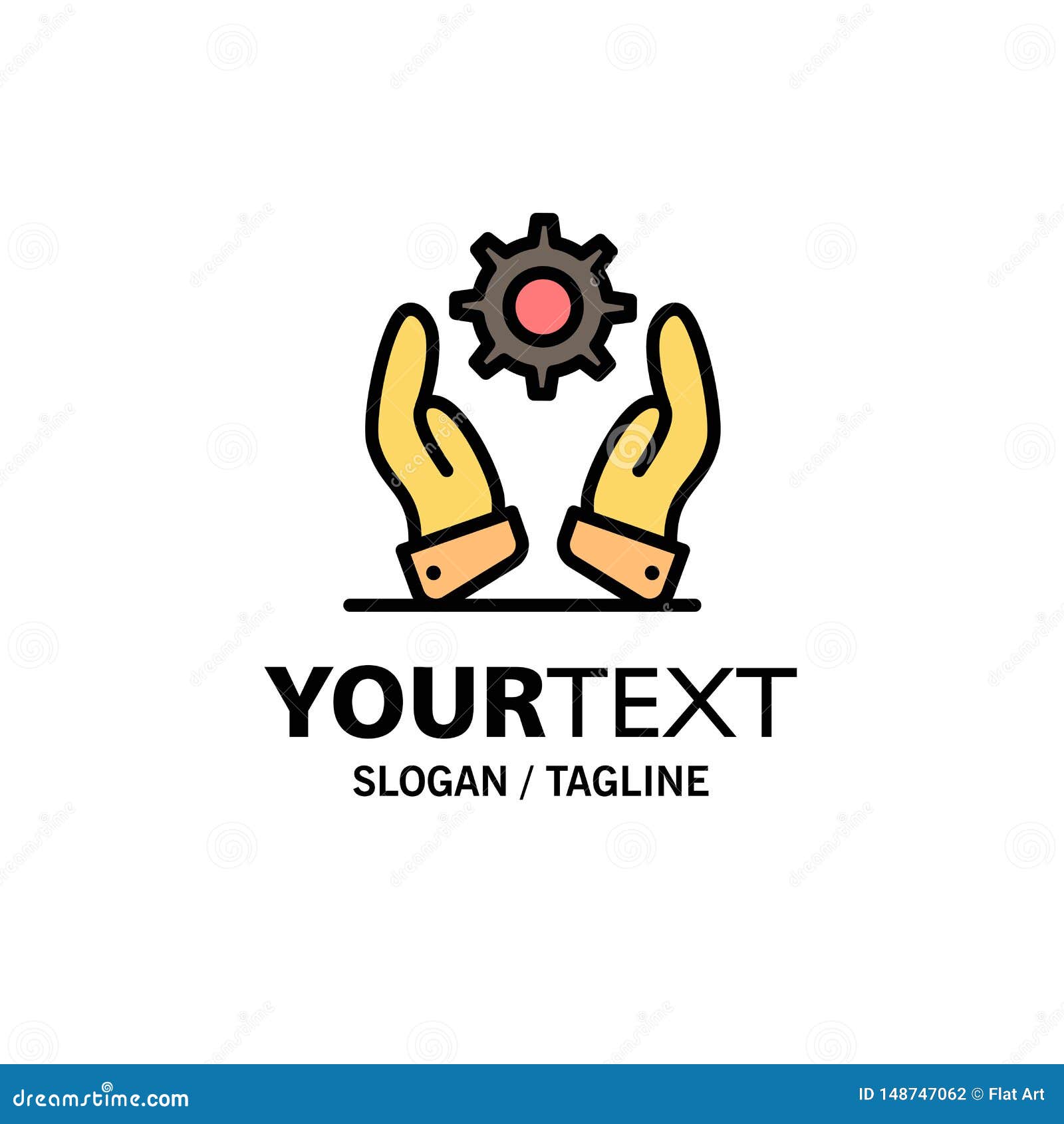 Business, Development, Modern, Solutions Business Logo Template. Flat ...