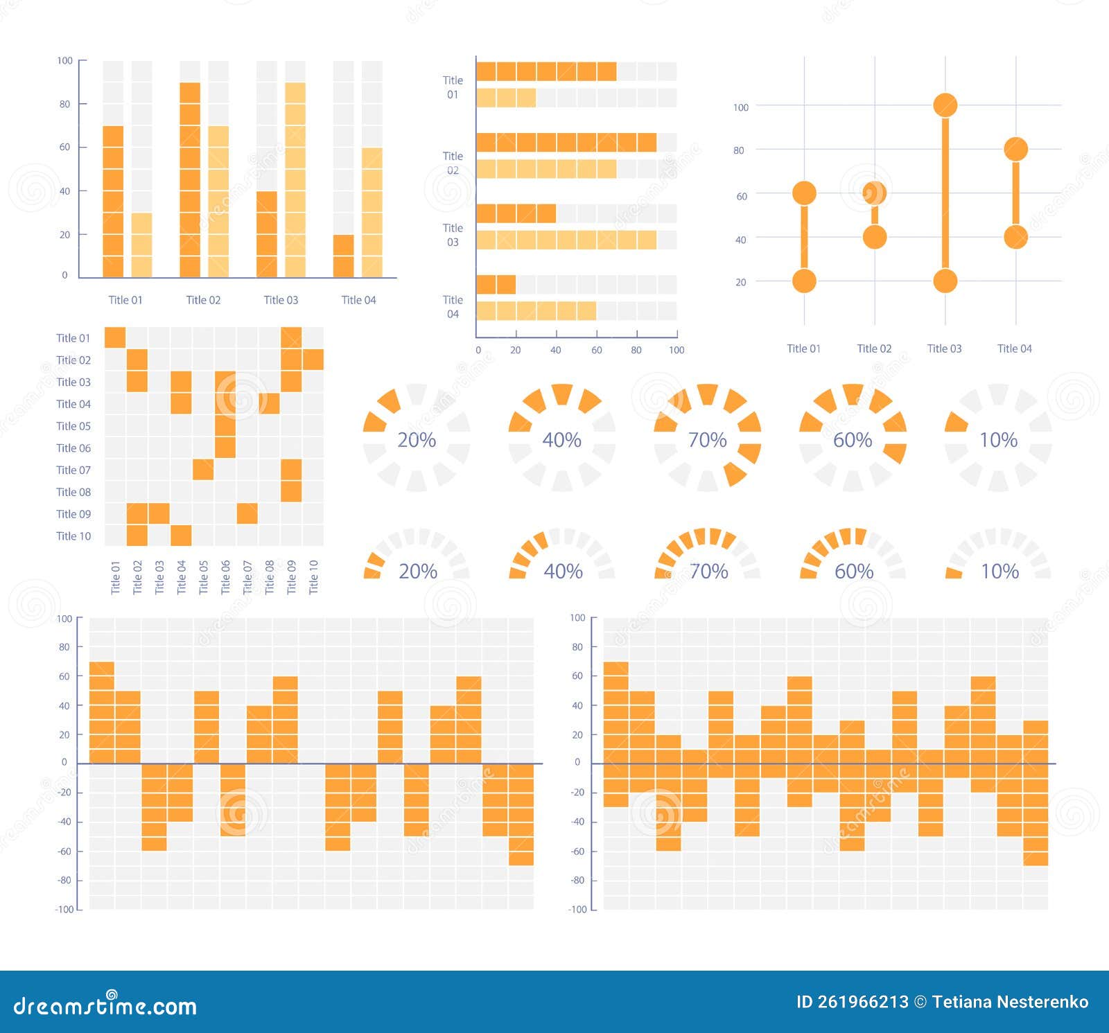 Business Development Results Infographic Chart Design Template Set ...