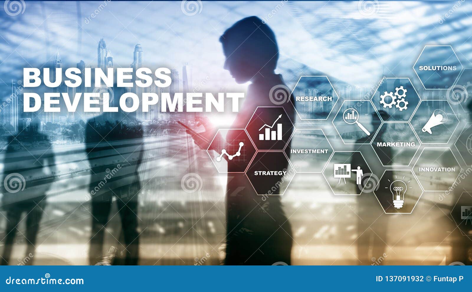 Business Development Startup Growth Statistics. Financial Plan Strategy ...