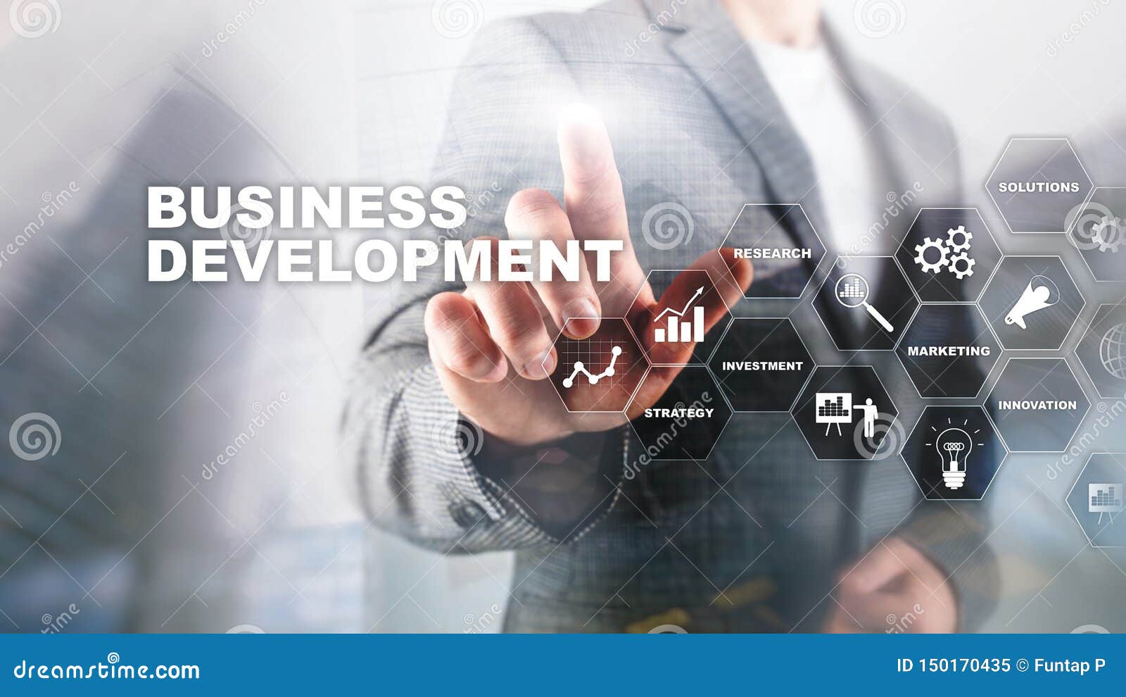 Business Development Startup Growth Statistics. Financial Plan Strategy ...