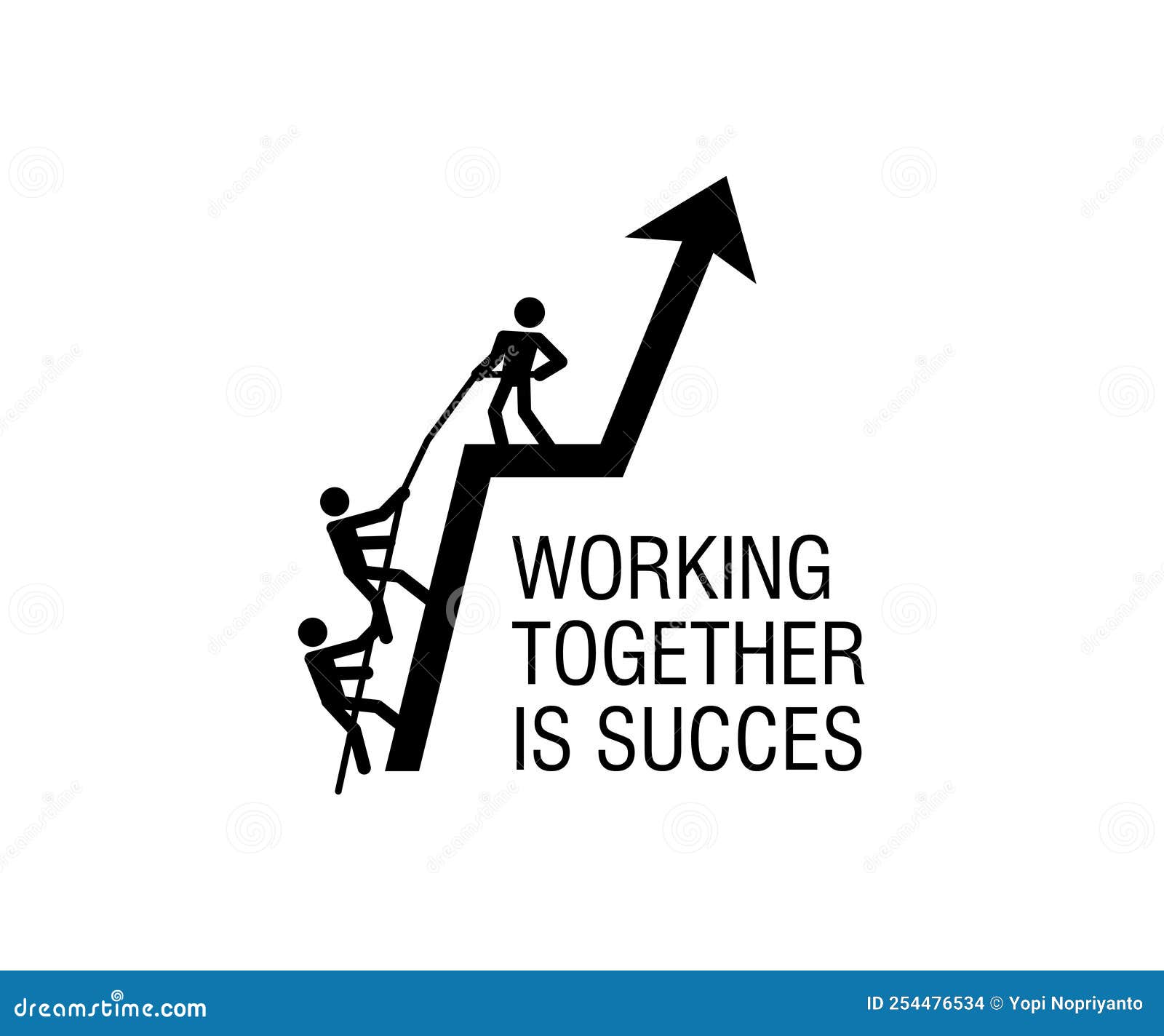 Business Development, Teamwork Concept. Vector Illustration Stock ...
