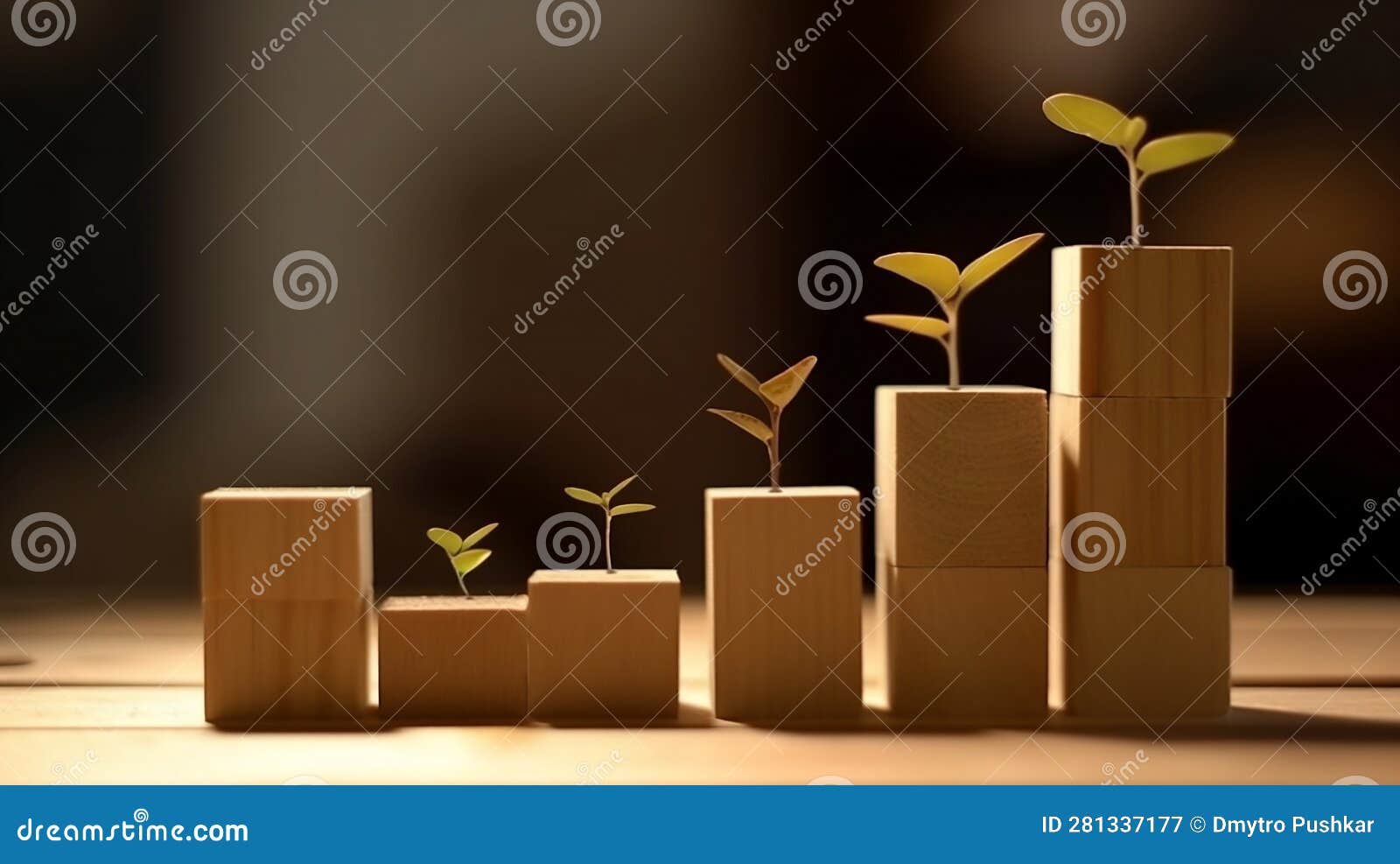 Business Development To Success and Growing. Growth Concept. Ai ...