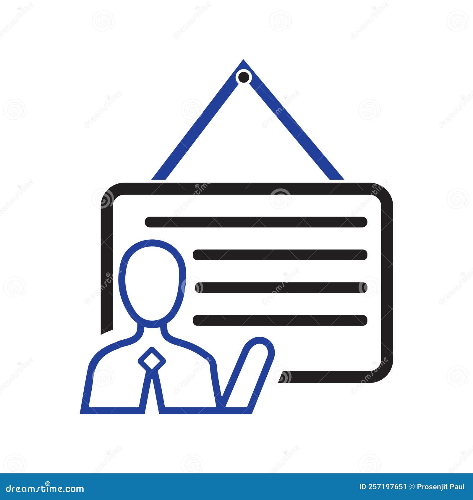 Business Development Training Icon Stock Vector - Illustration of ...