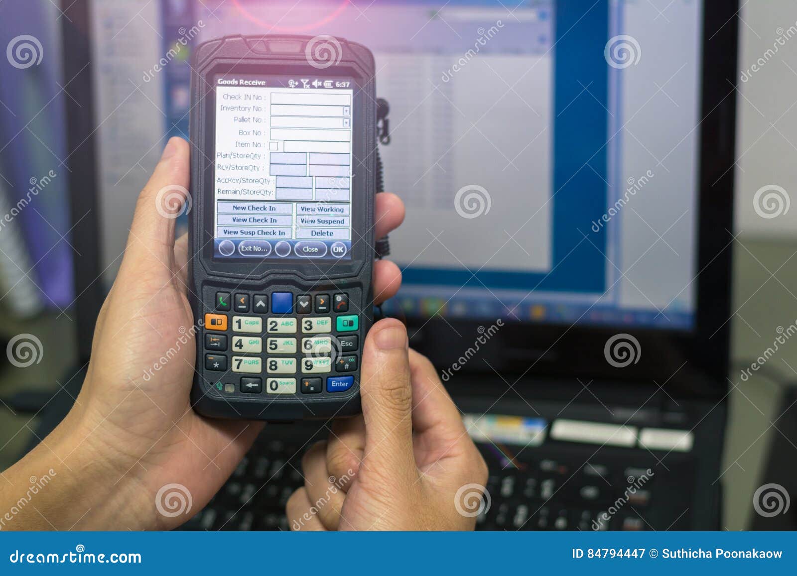 Business Device stock image. Image of logistics, inventory - 84794447