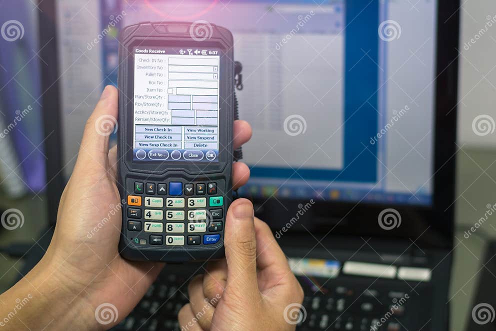 Business Device stock image. Image of logistics, inventory - 84794447