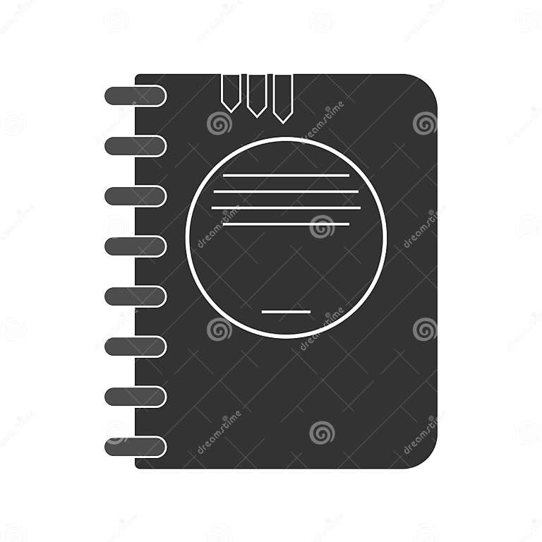 Business Diary with Bookmarks, Simple Design Stock Vector ...