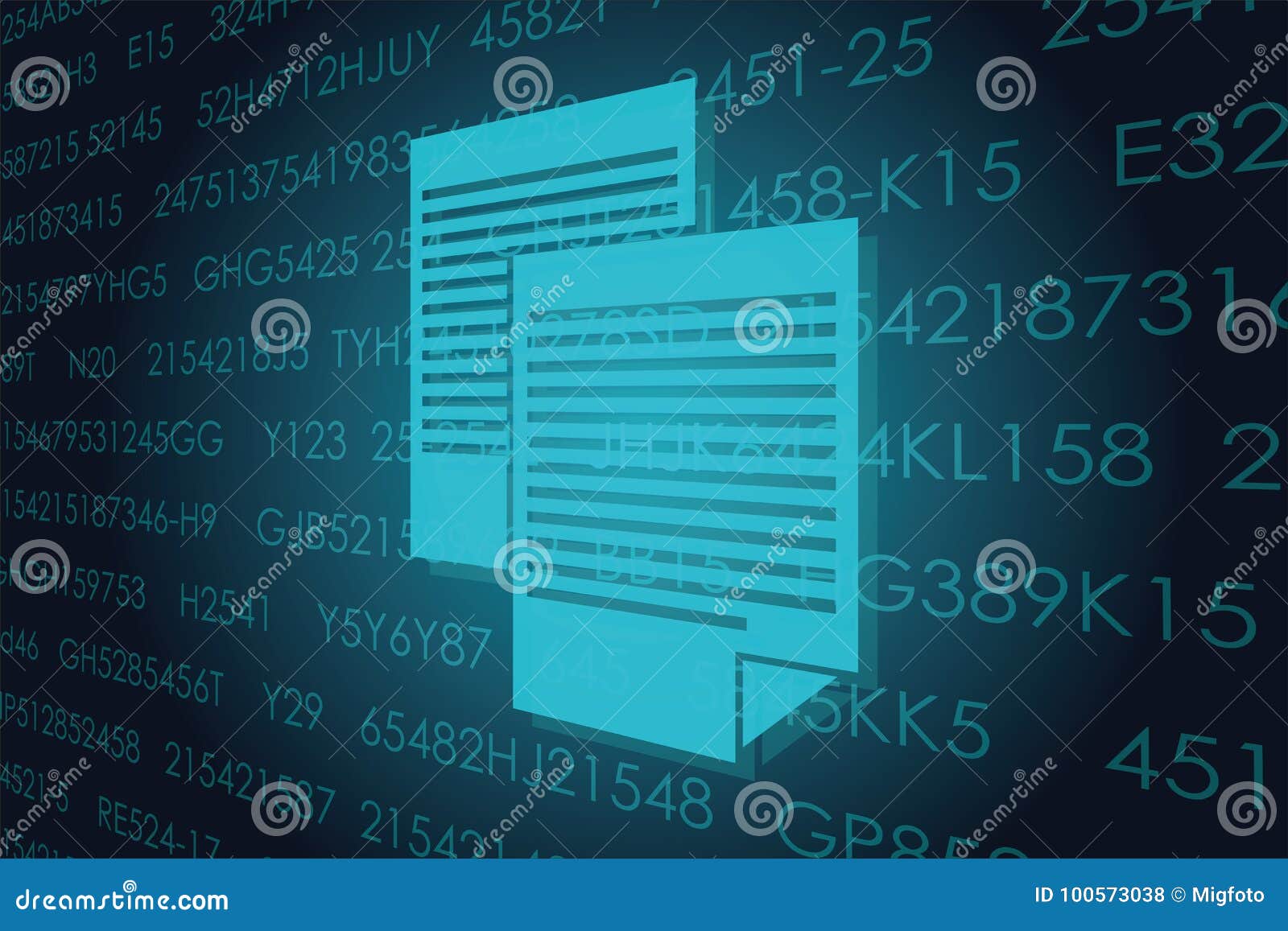 Business and Digital Technologies Illustration. Stock Vector ...