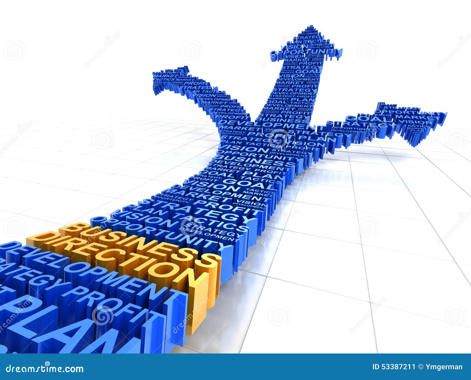 Business direction stock illustration. Illustration of choice - 53387211