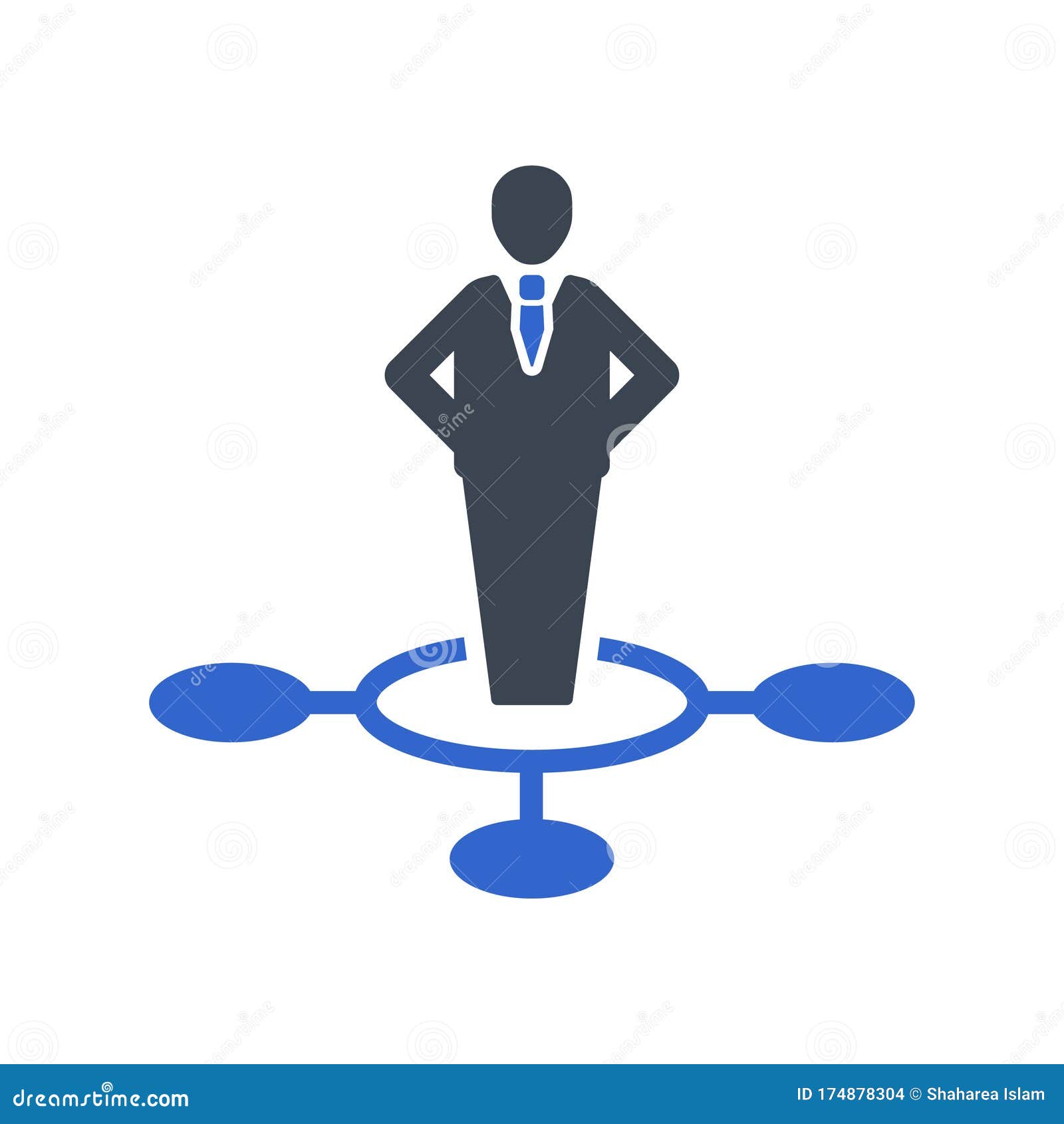 Business Direction Icon stock vector. Illustration of symbol - 174878304
