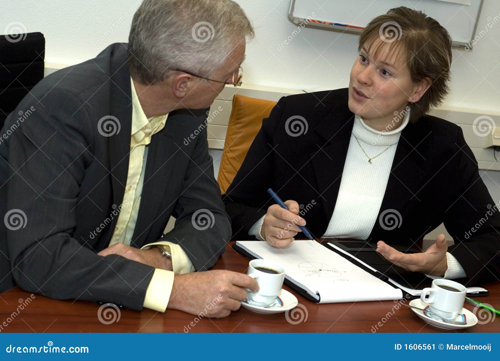 Business discussion stock image. Image of communicate - 1606561