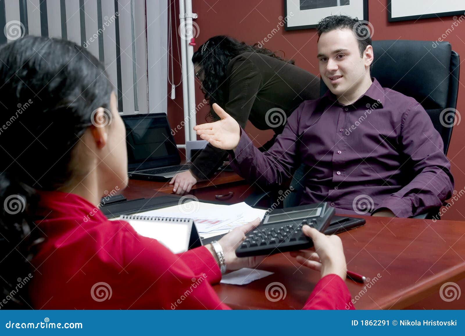 Business discussion stock image. Image of insurance, discussion - 1862291