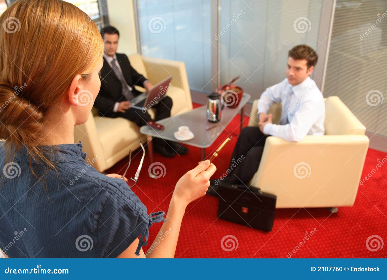 Business discussion stock photo. Image of businessman - 2187760