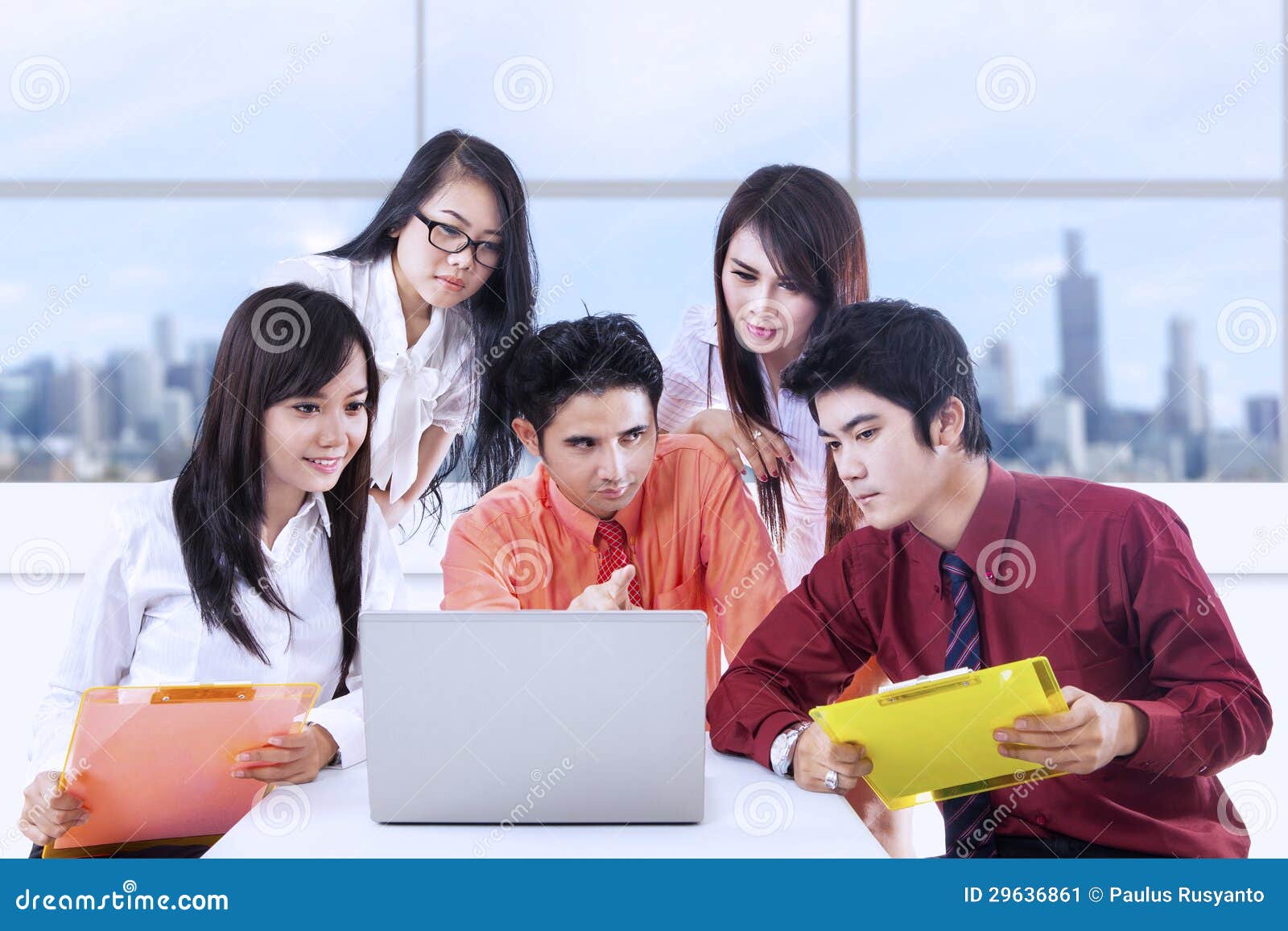 Business discussion stock image. Image of japanese, manager - 29636861