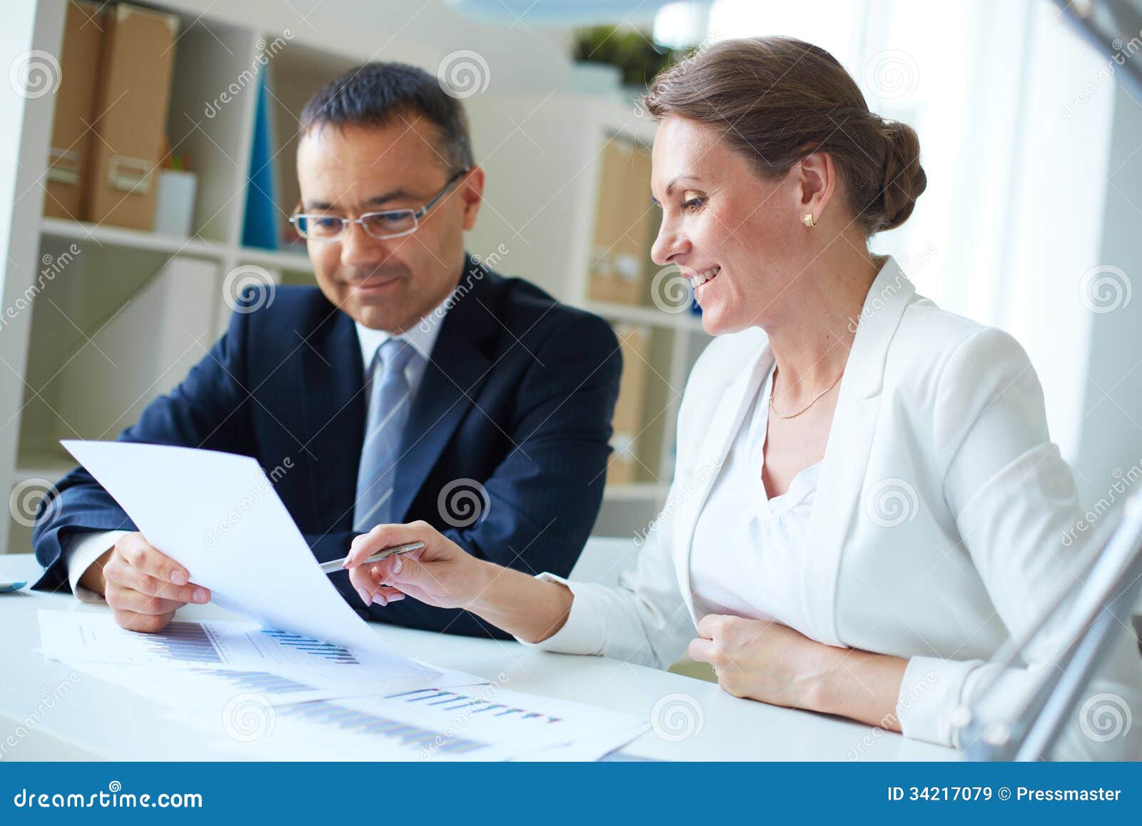 Business discussion stock image. Image of consulting - 34217079