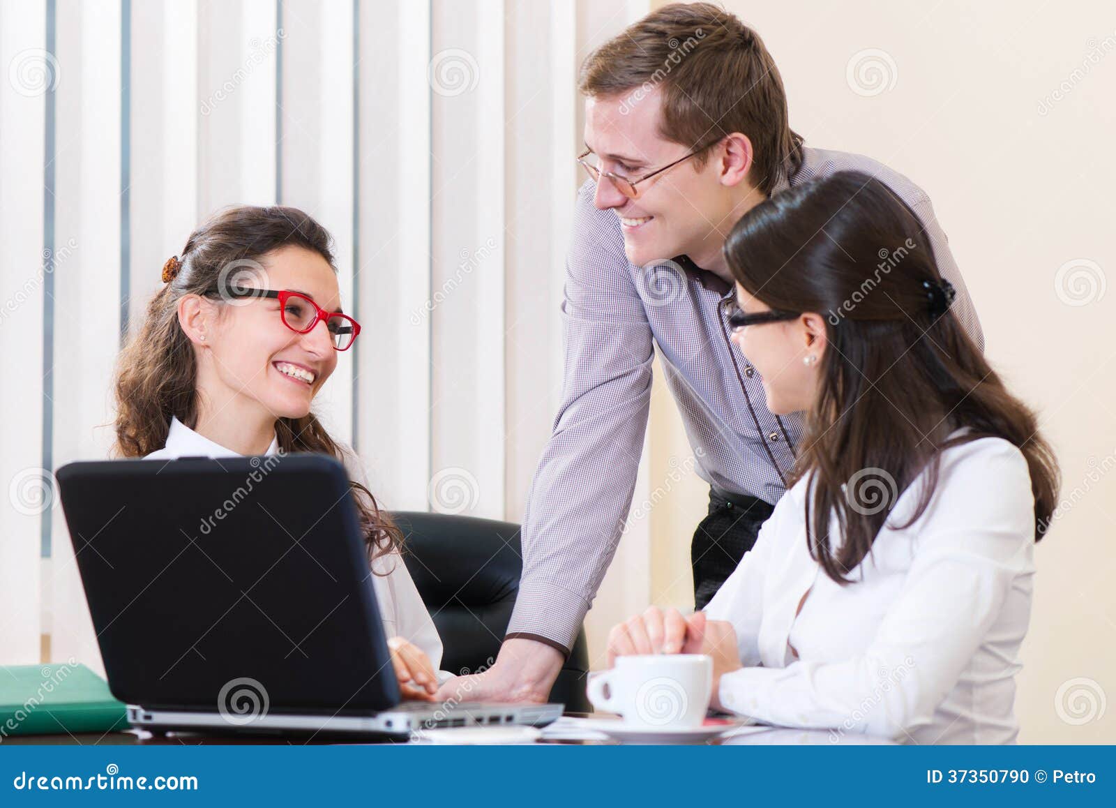 Business discussion stock photo. Image of presentation - 37350790