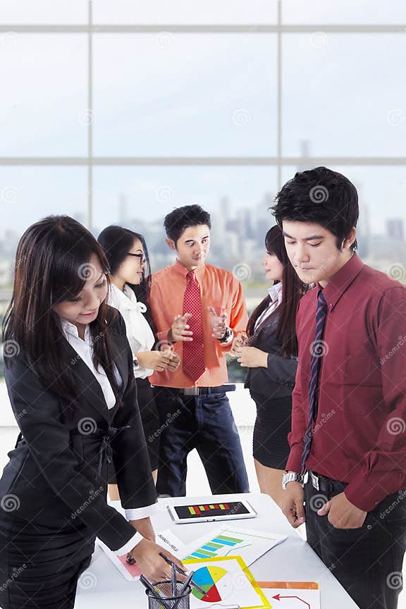 Business Discussion Portrait Stock Image - Image of inspiration ...