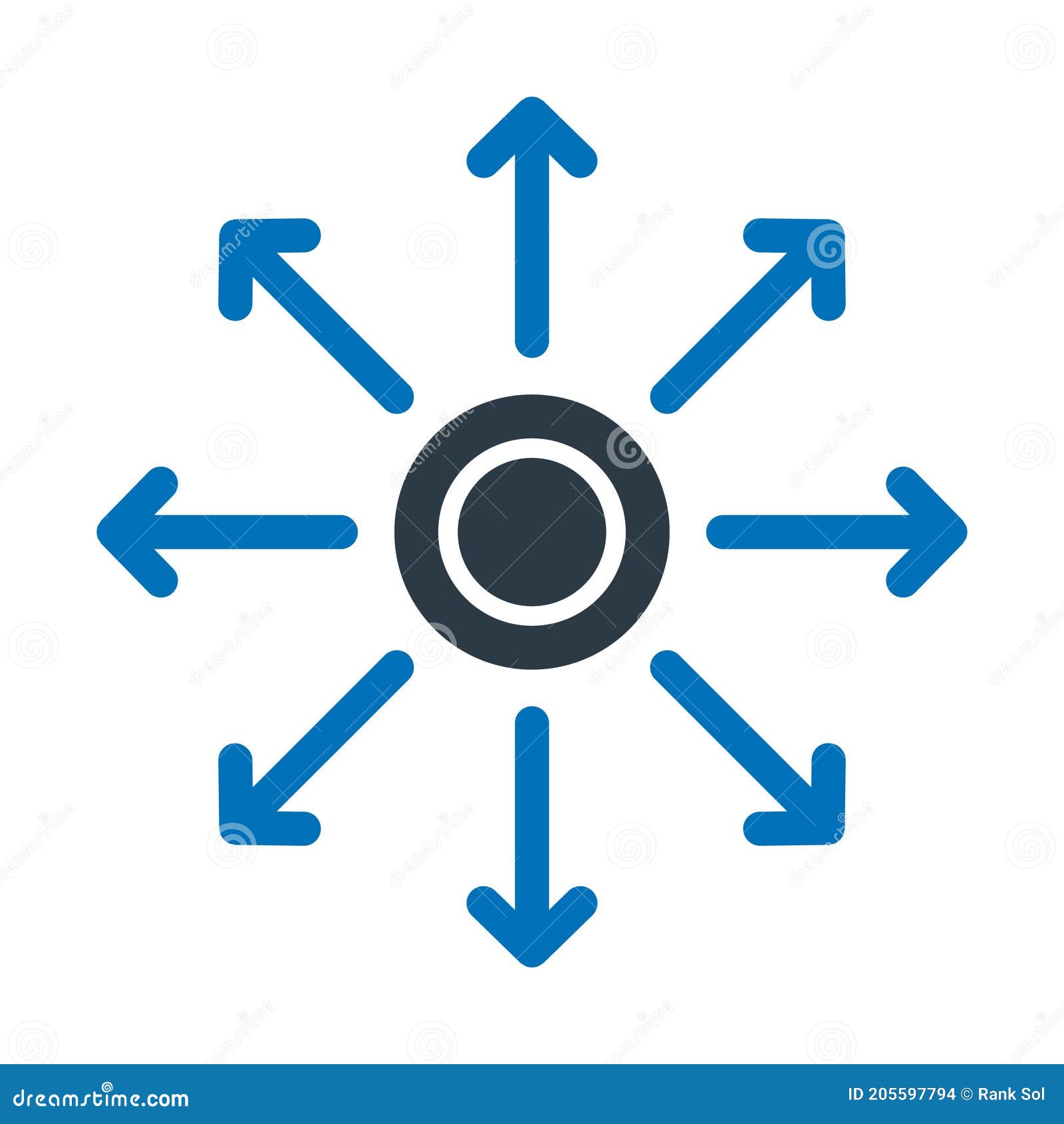 Business Diversification, Business Plan Vector Icon Which Can Easily ...