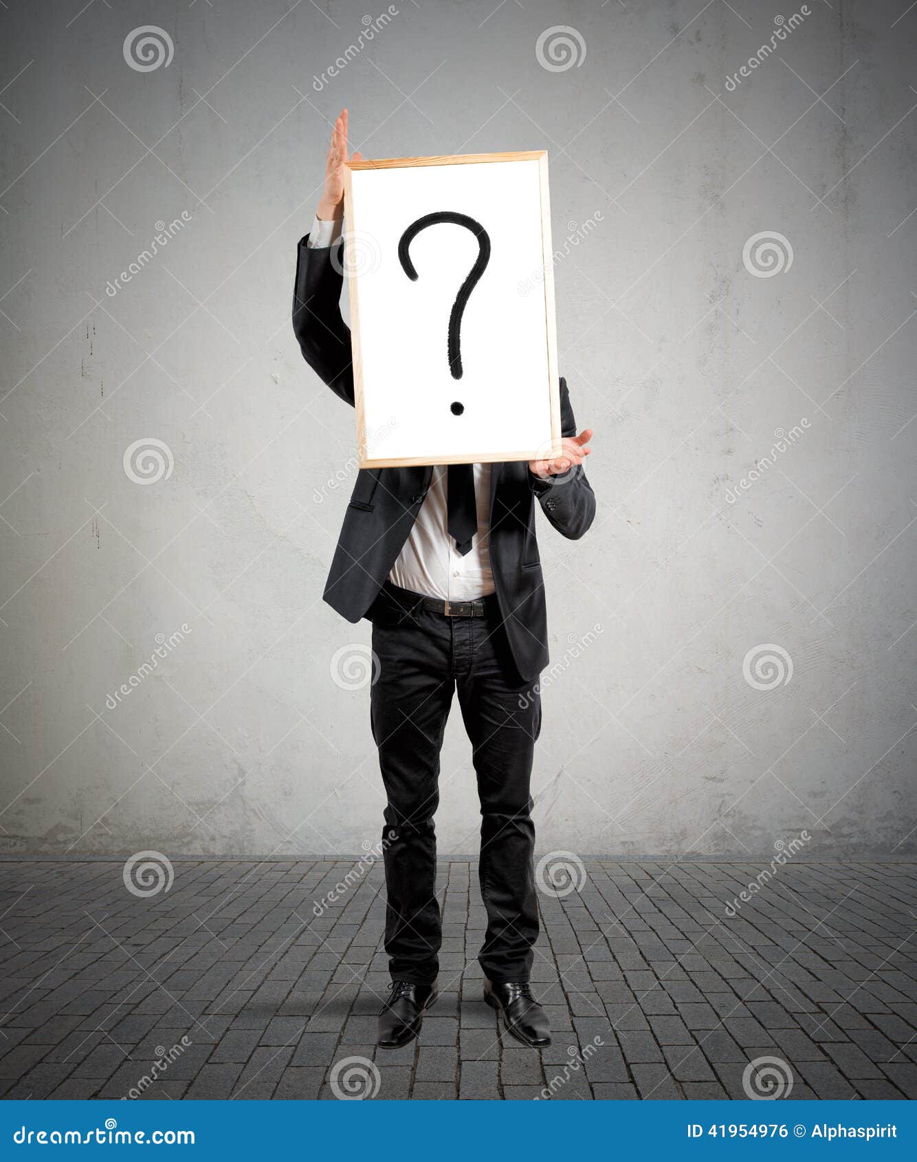 Business doubt stock photo. Image of future, query, business - 41954976