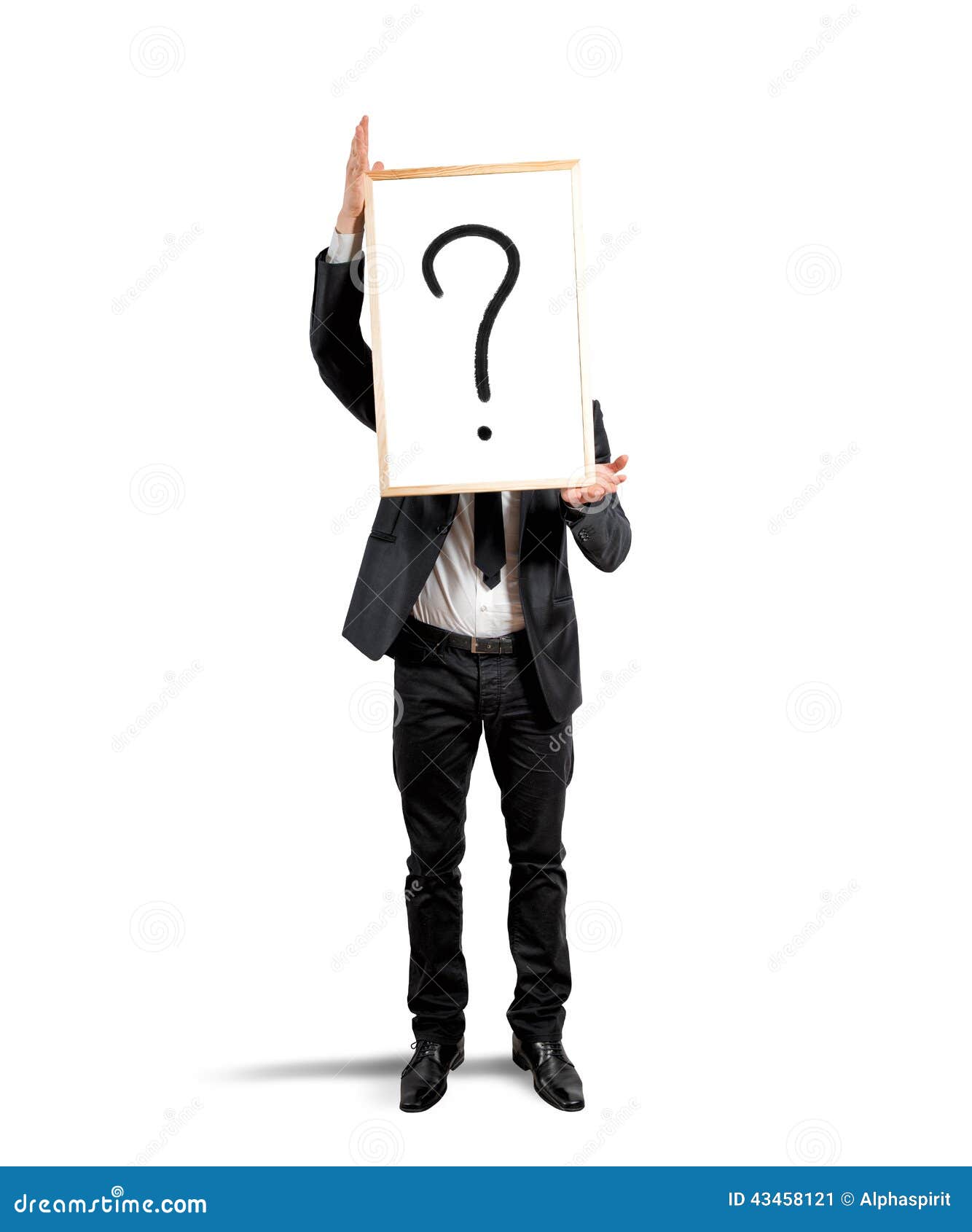 Business doubt stock image. Image of occupation, ignorance - 43458121