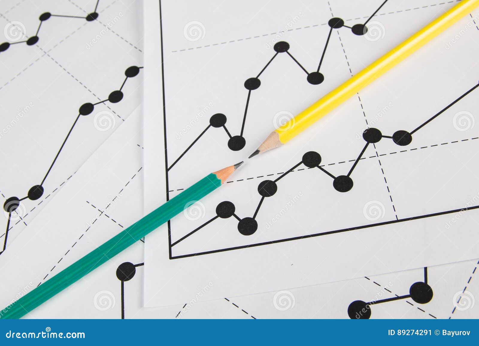 Business Drawing Chart Graphics Stock Image - Image of profit, abstract ...