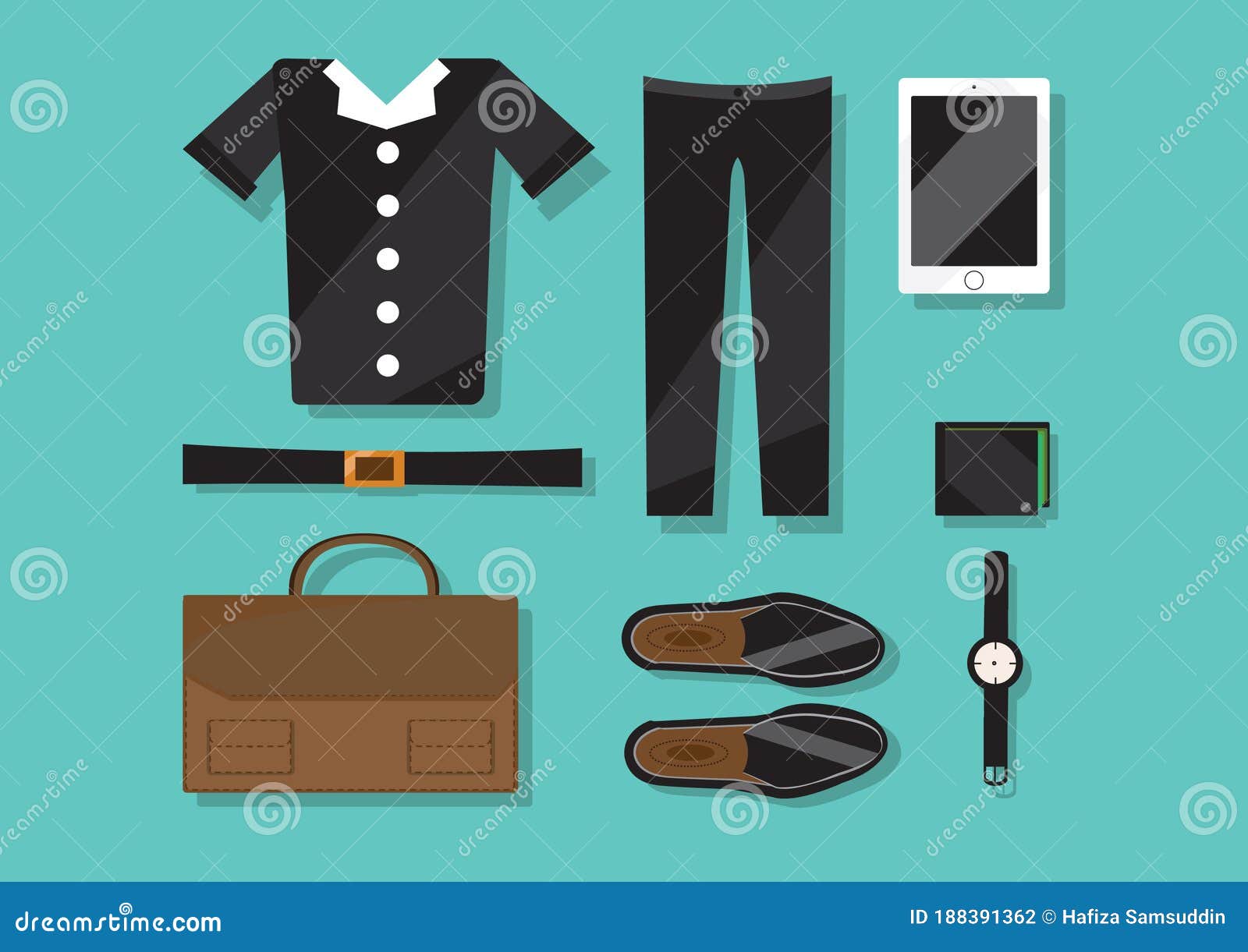 Business Dress Code Infographics. Cartoon Vector | CartoonDealer.com ...