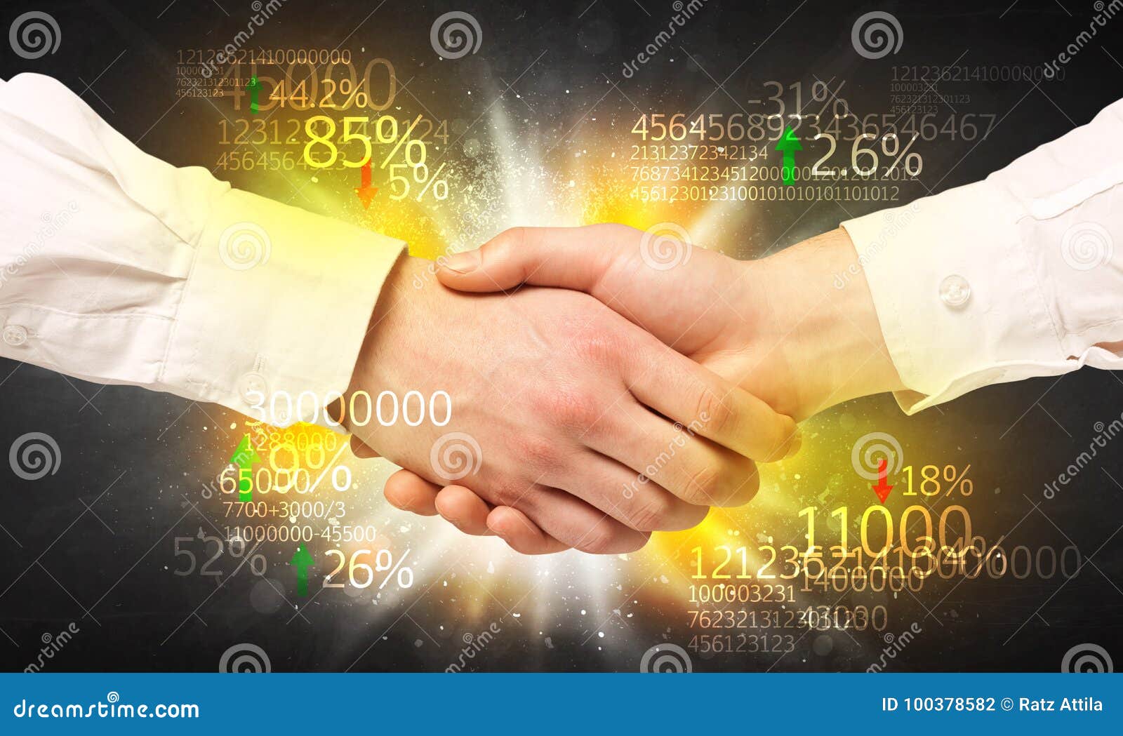 Business Economy handshake stock photo. Image of deal - 100378582