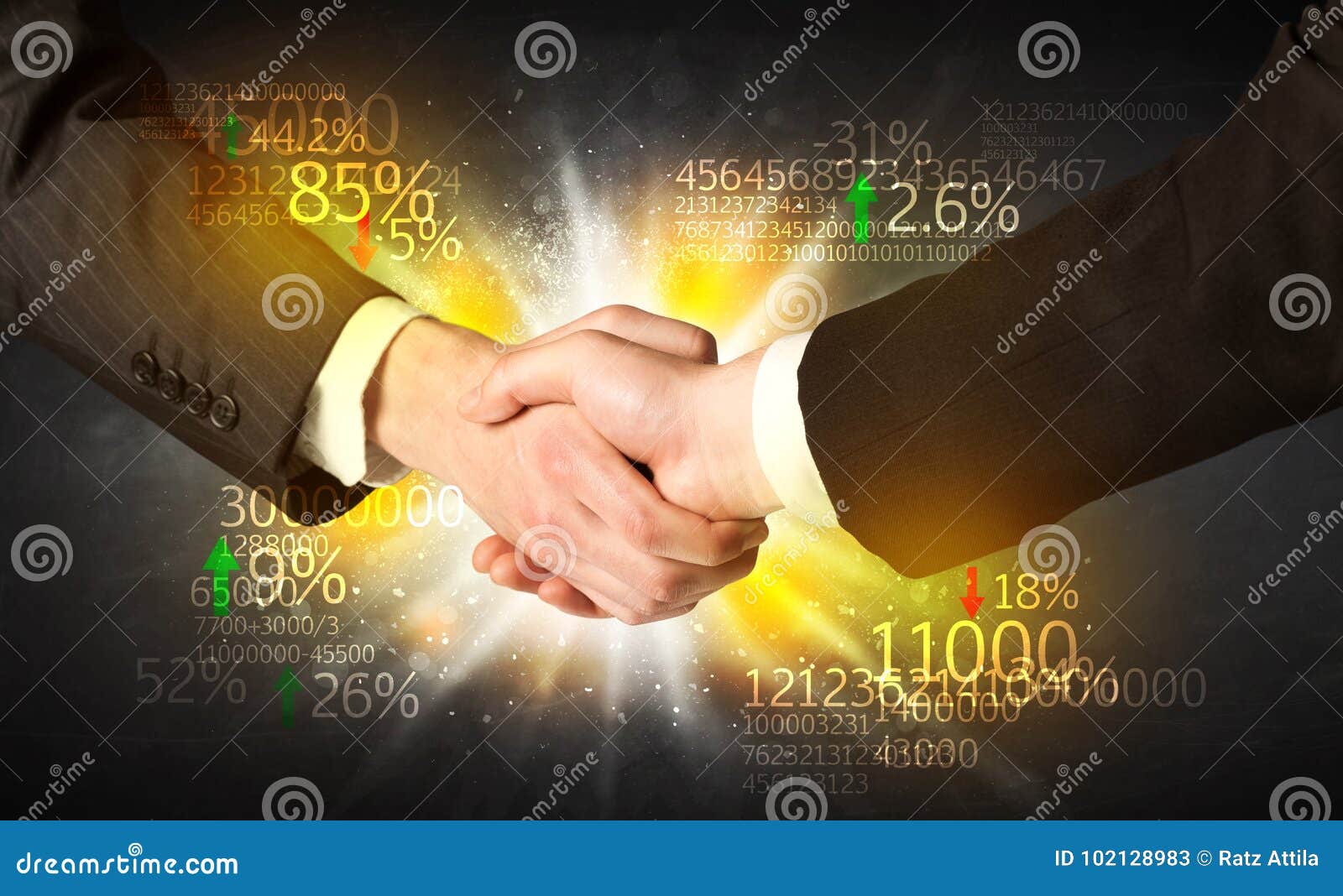 Business Economy handshake stock image. Image of corporate - 102128983