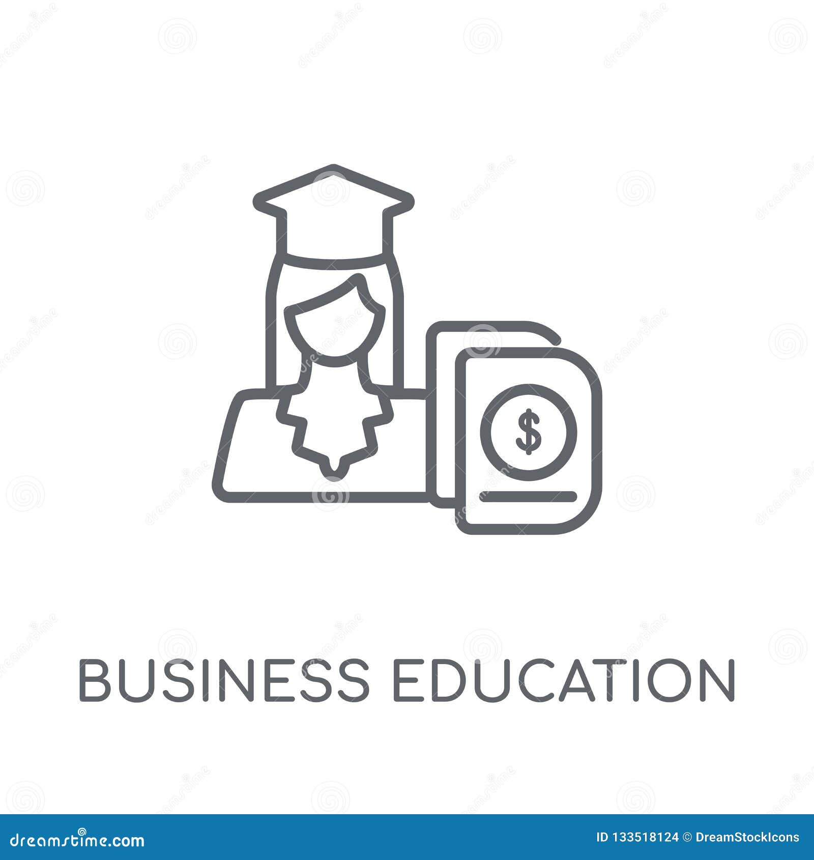 Education Linear Icon Set. Includes Thin Line Vocabulary, Writing, Game ...