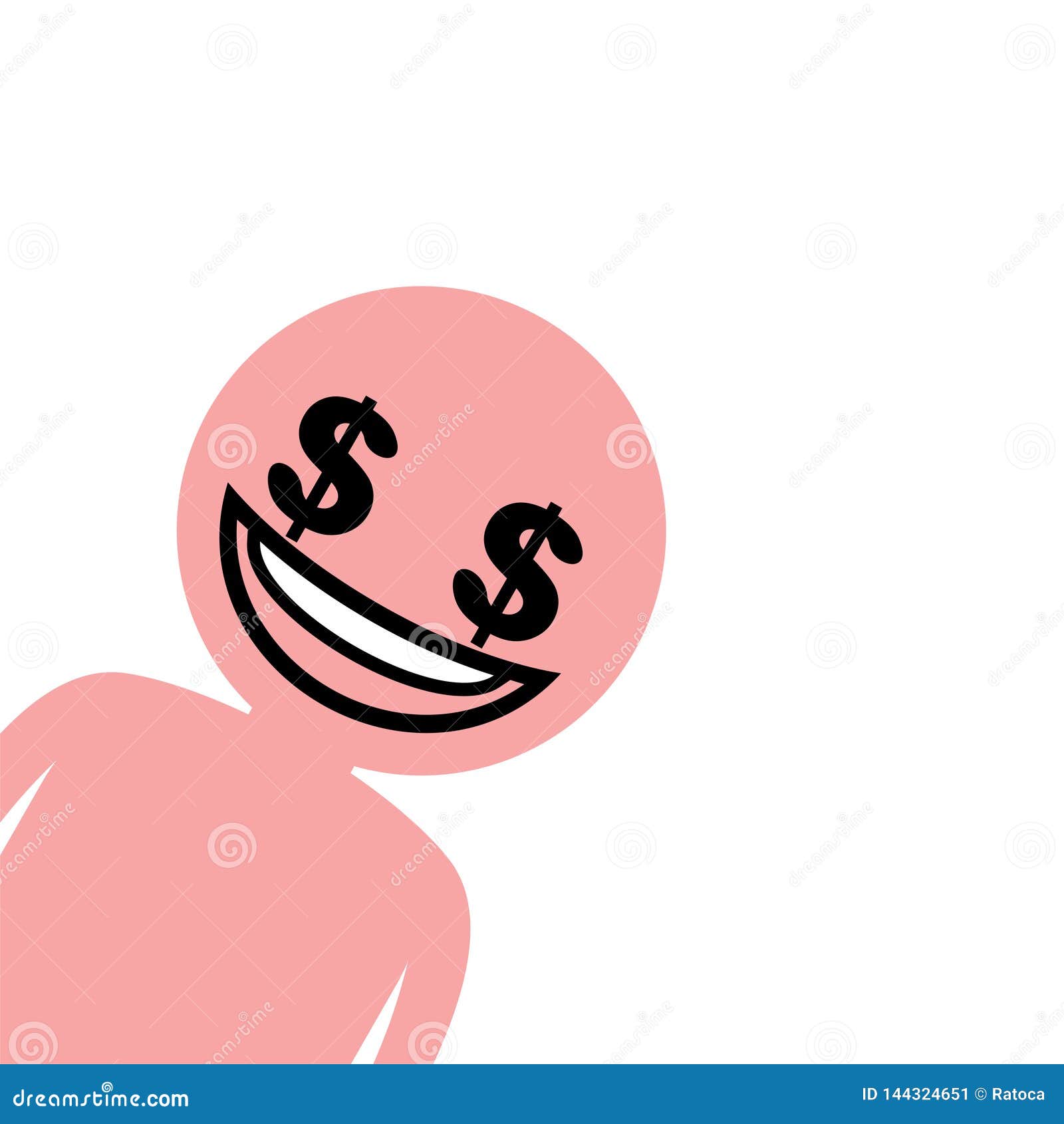 Business emoji expression stock vector. Illustration of smiley - 144324651