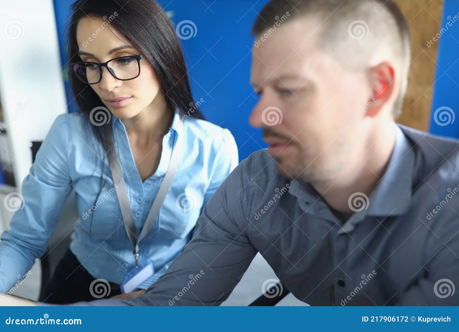 Business Employees Work in Office. Optimization of Teamwork on Projects ...