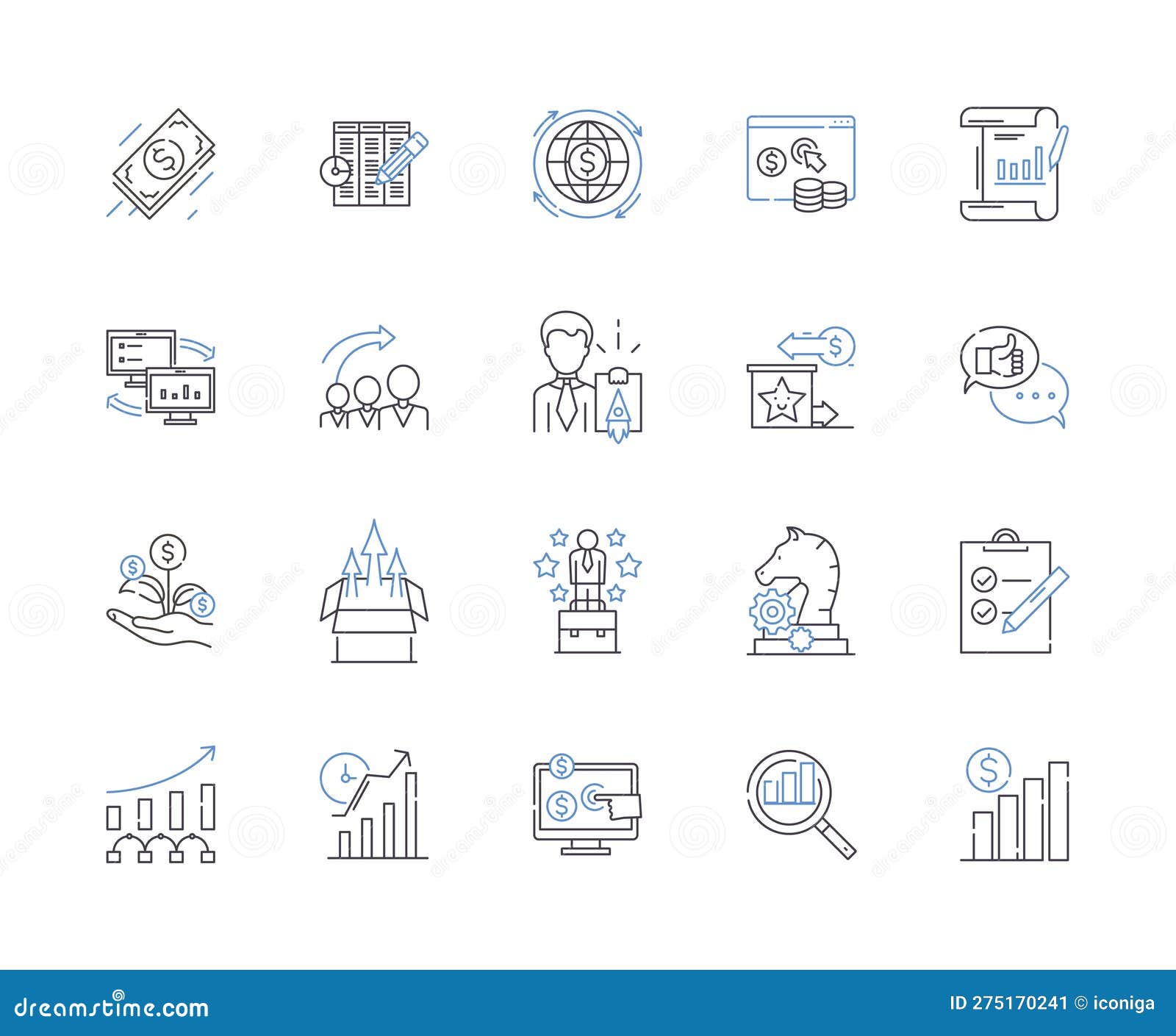 Business Evaluation Outline Icons Collection. Business, Evaluation ... Business Evaluation Outline Icons Collection. Business, Evaluation ...