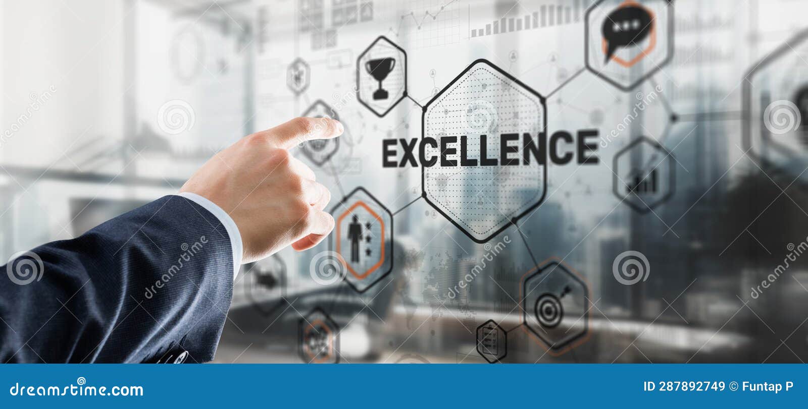 Business Excellence Concept. Pursuit of Excellence 2023 Stock Image ...