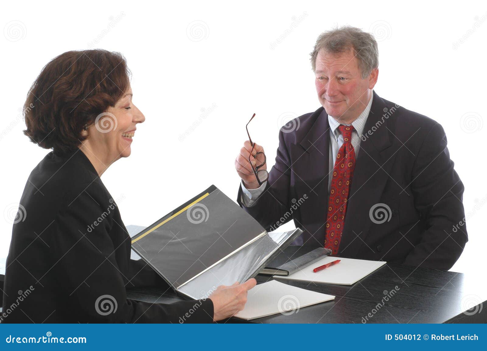 Business Executive meeting stock photo. Image of middle - 504012
