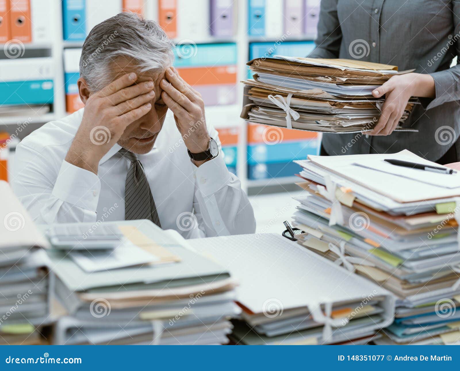 Business Executive Overloaded with Work Stock Image - Image of employee ... Business Executive Overloaded with Work Stock Image - Image of employee ...