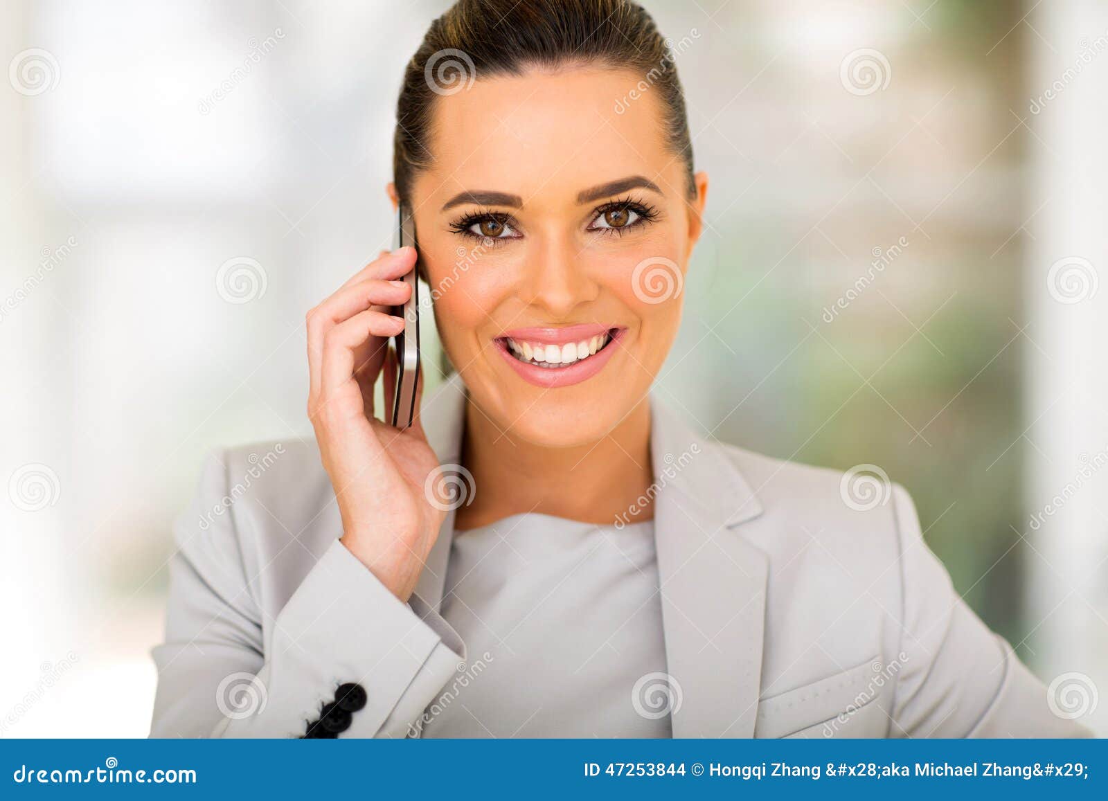 Business executive phone stock photo. Image of elegant - 47253844