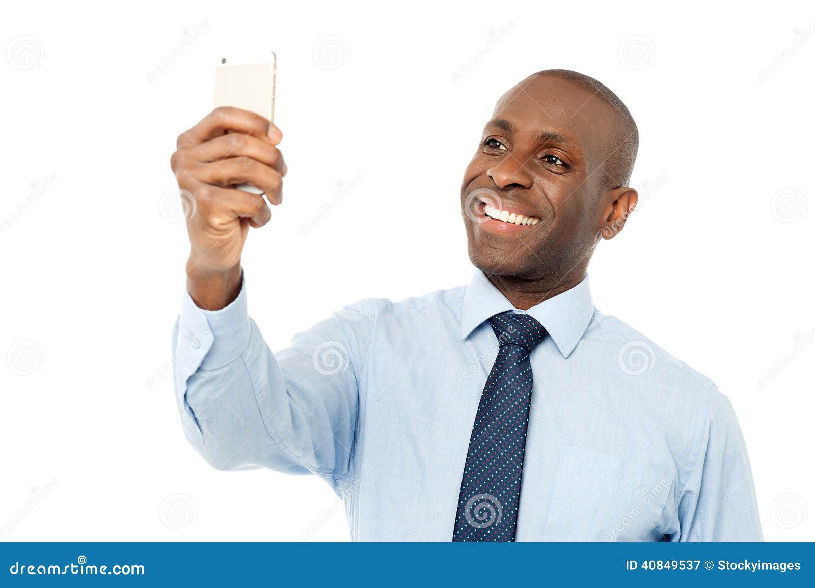 Business Executive Using Mobile Phone Stock Image - Image of messaging ...