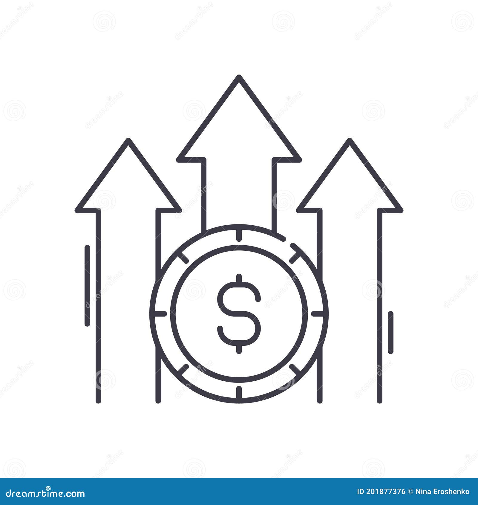Business Expectations Icon, Linear Isolated Illustration, Thin Line ...