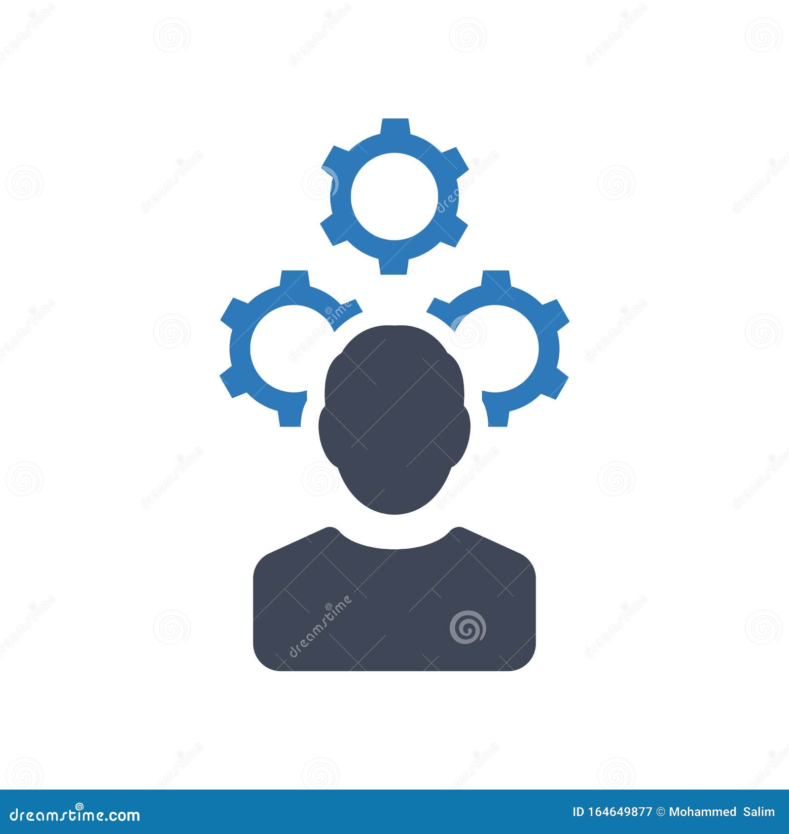 Business Expert Icon. Vector Graphics Stock Vector - Illustration of ...