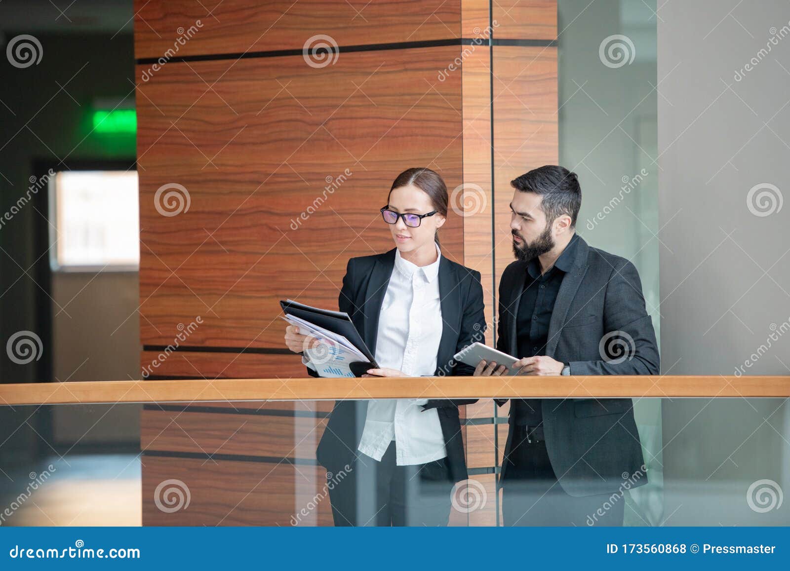 Business Experts Checking Documents Stock Photo - Image of holding ...