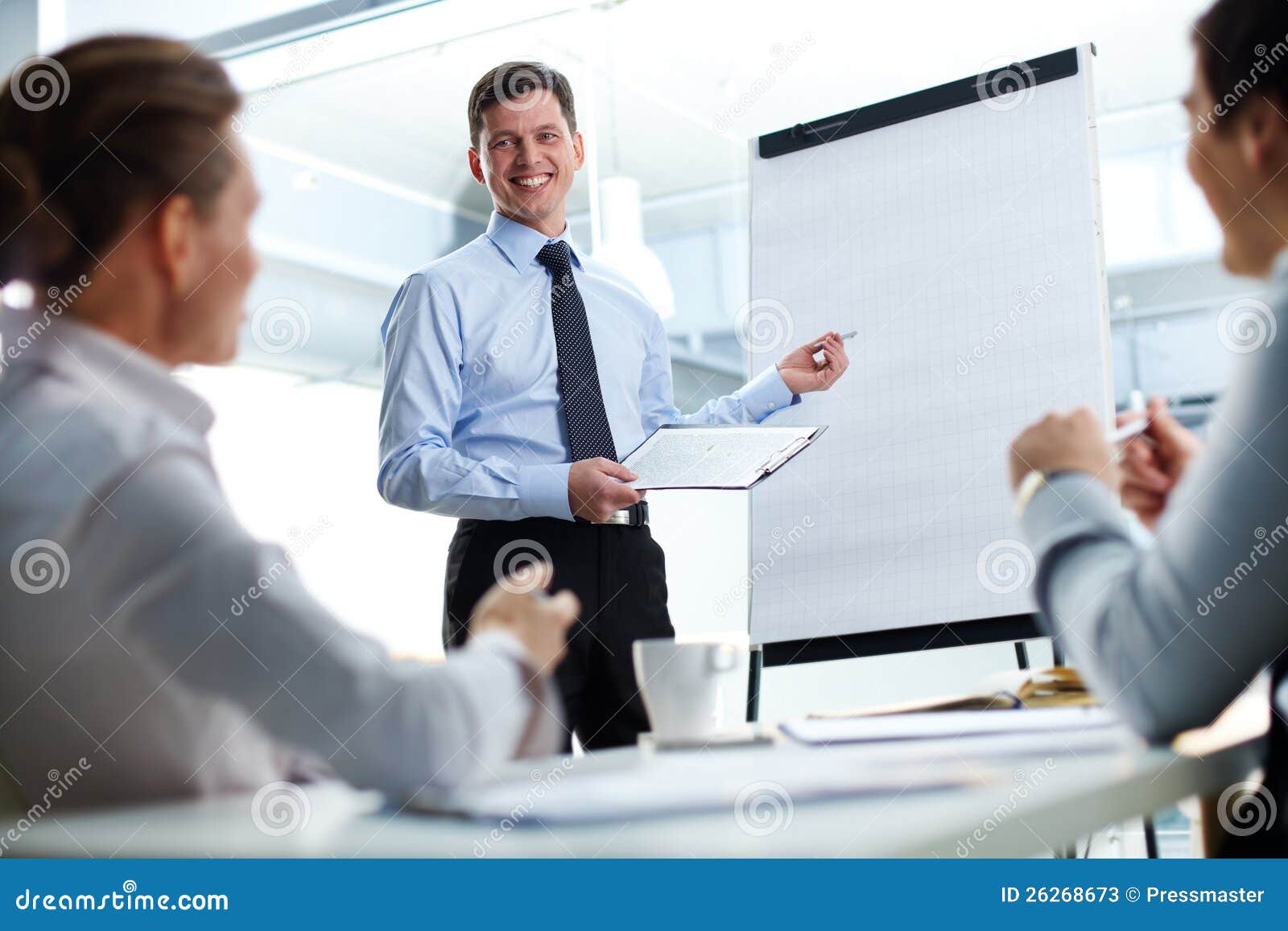 Business explanation stock image. Image of office, manager - 26268673