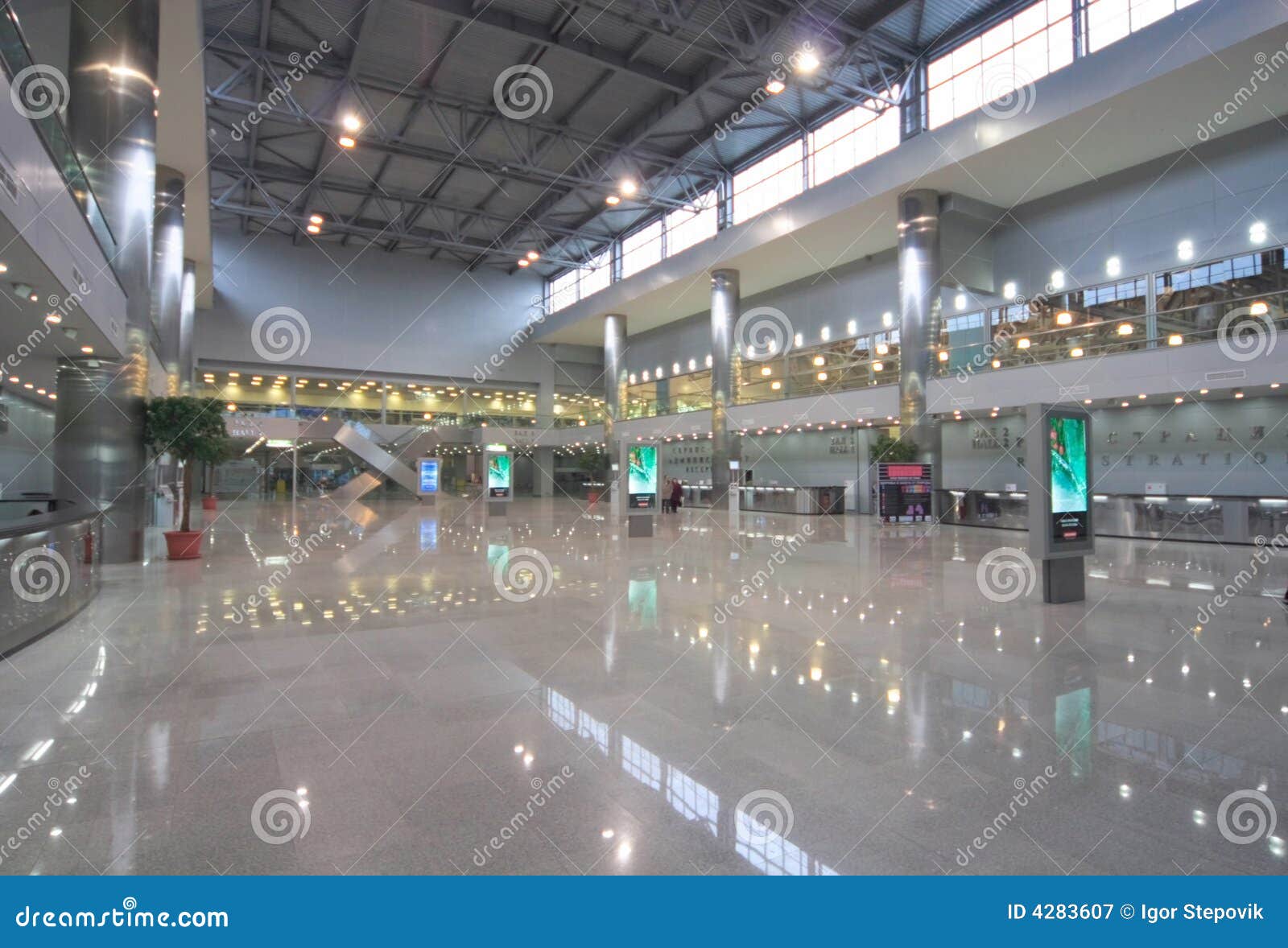 Business exposition hall stock image. Image of centre - 4283607