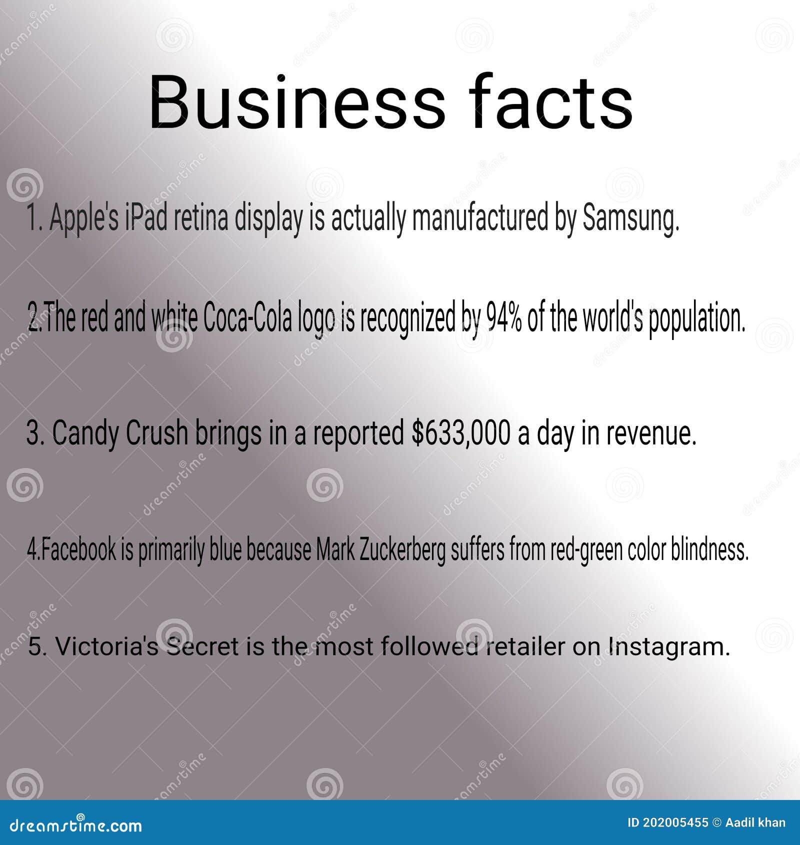 Business facts quote 2020 stock illustration. Illustration of 2020 ...