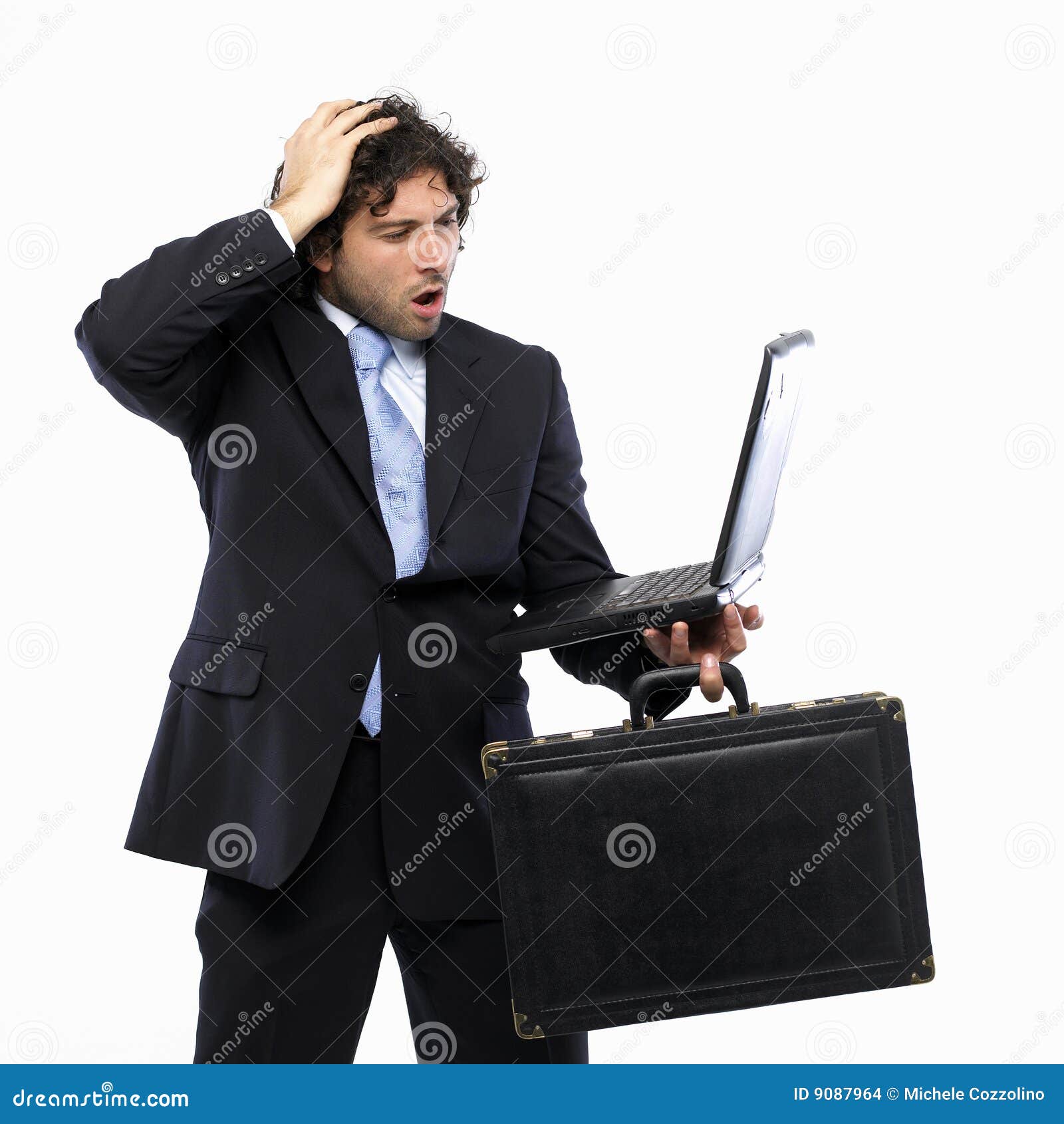 Business Failure stock photo. Image of male, hand, computer - 9087964