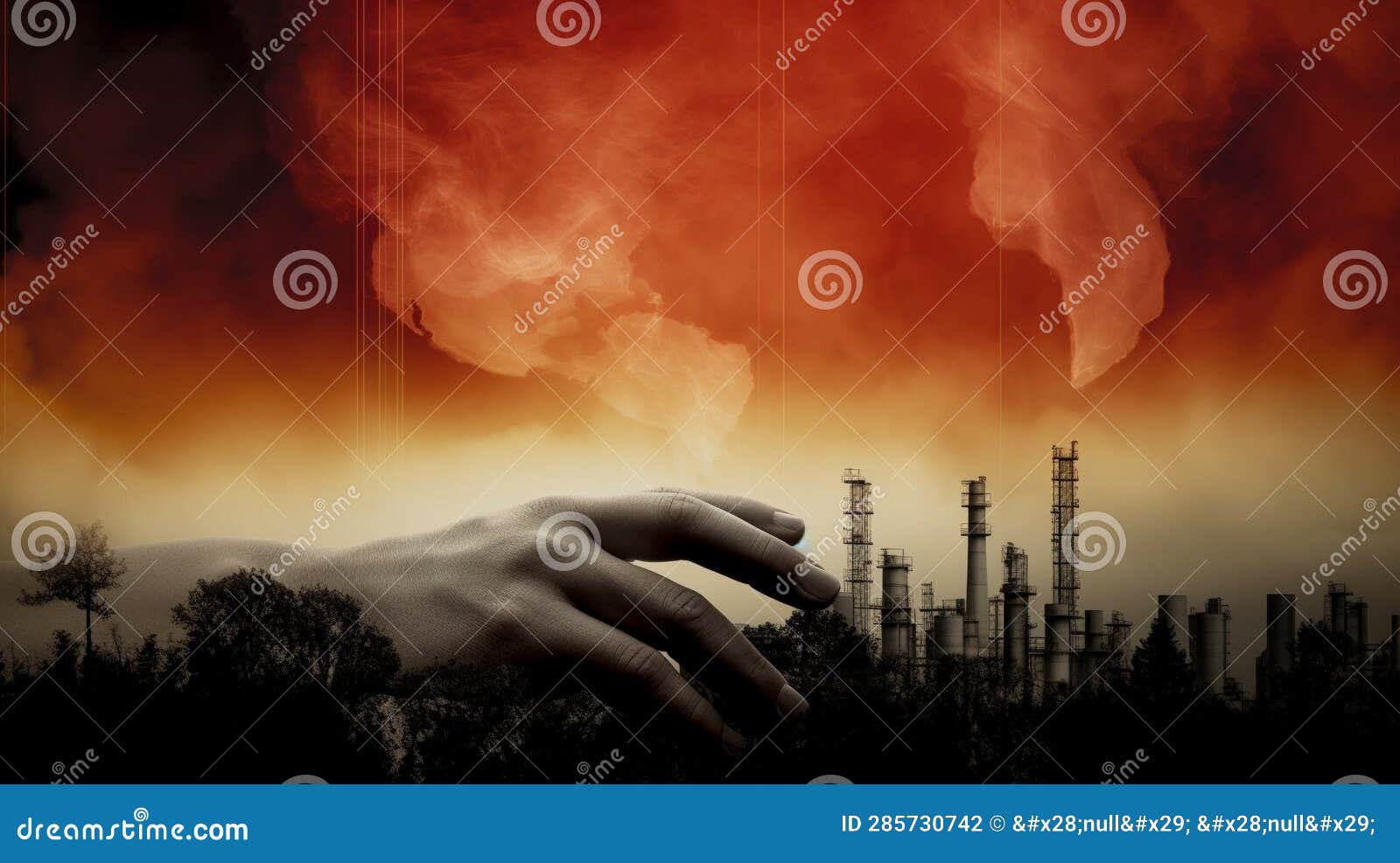 Business Failure Illustration and Falling Business Graph Chart Concept ...