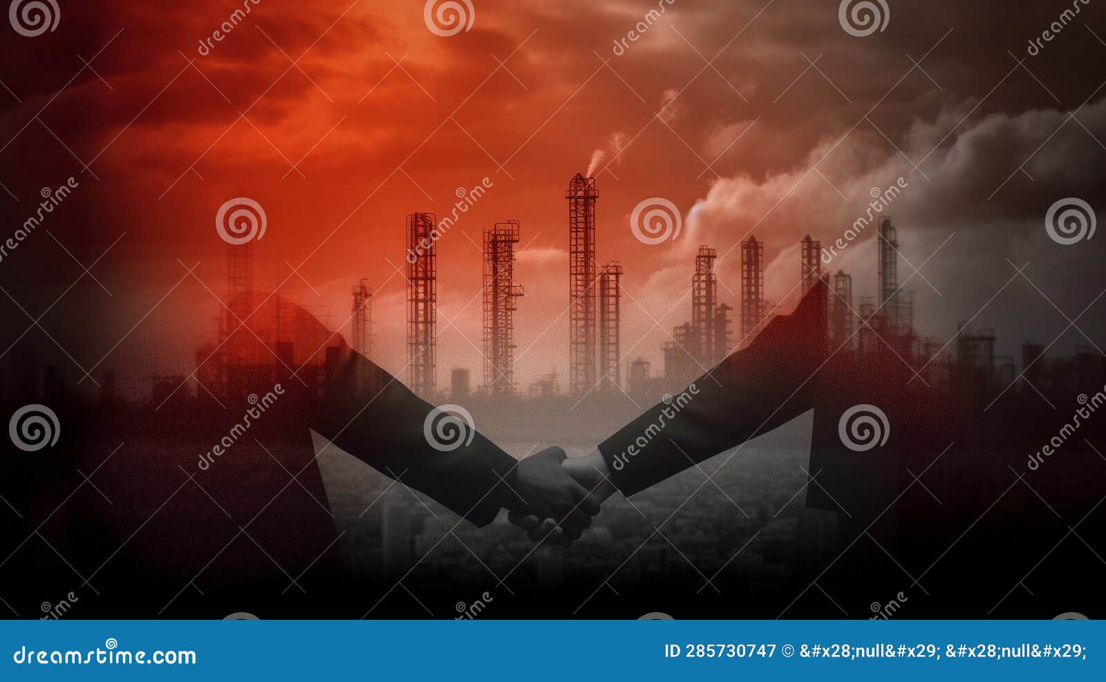 Business Failure Illustration and Falling Business Graph Chart Concept ...